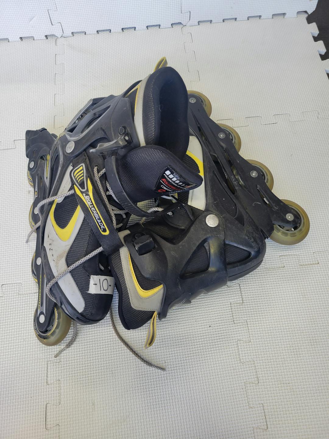 Used Rollerblade Inline Skates Senior 10 Inline Skates - Rec And ...