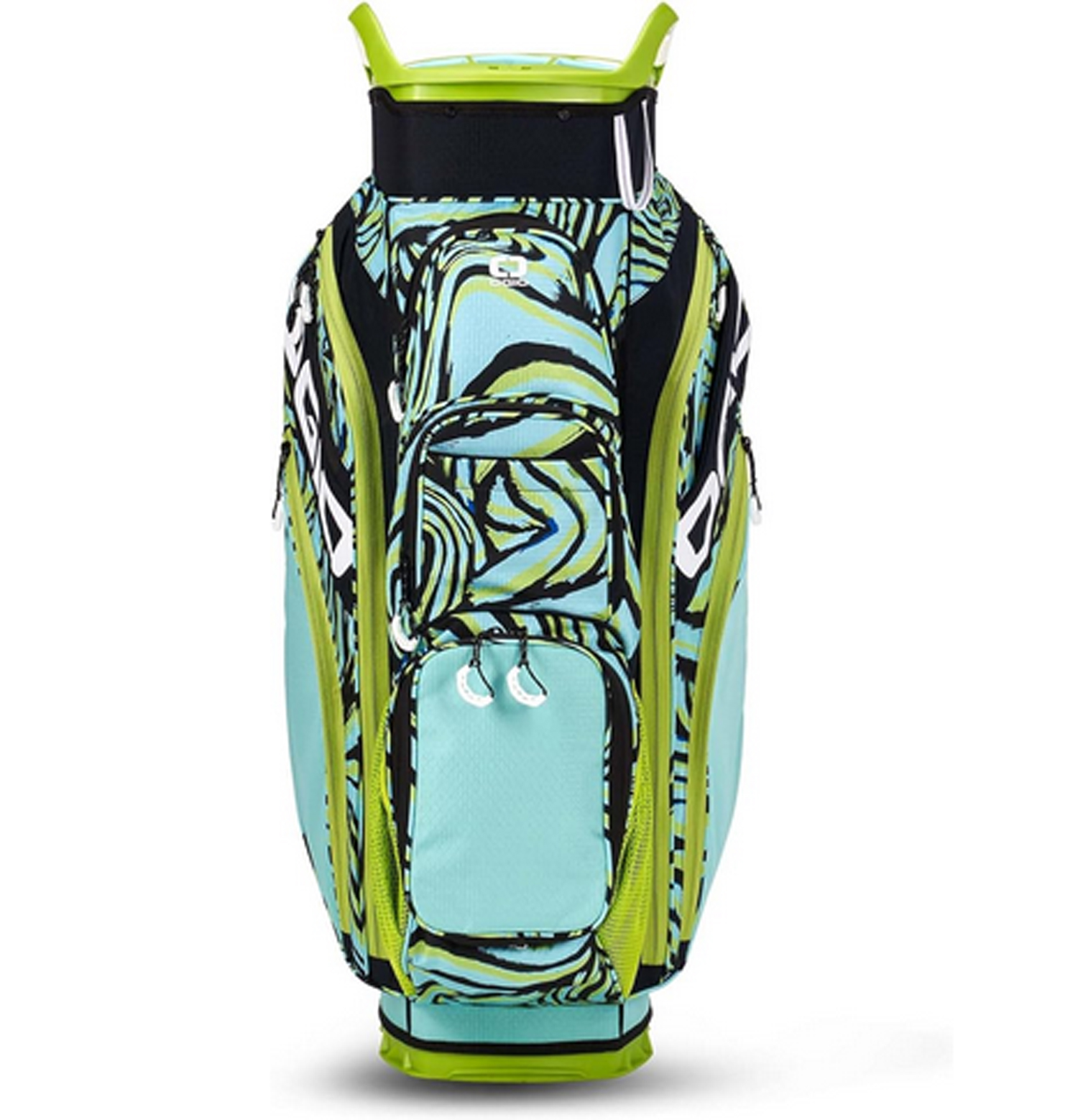 NEW 2024 Ogio Woode Tiger Swirl Cart Golf Bag | SidelineSwap