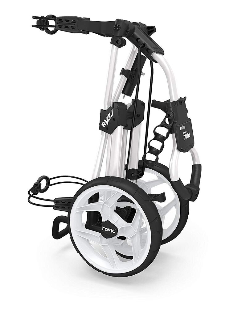 Clicgear Golf 3-Wheel Rovic Junior Push Cart Model RV3J - ARCTIC WHITE ...