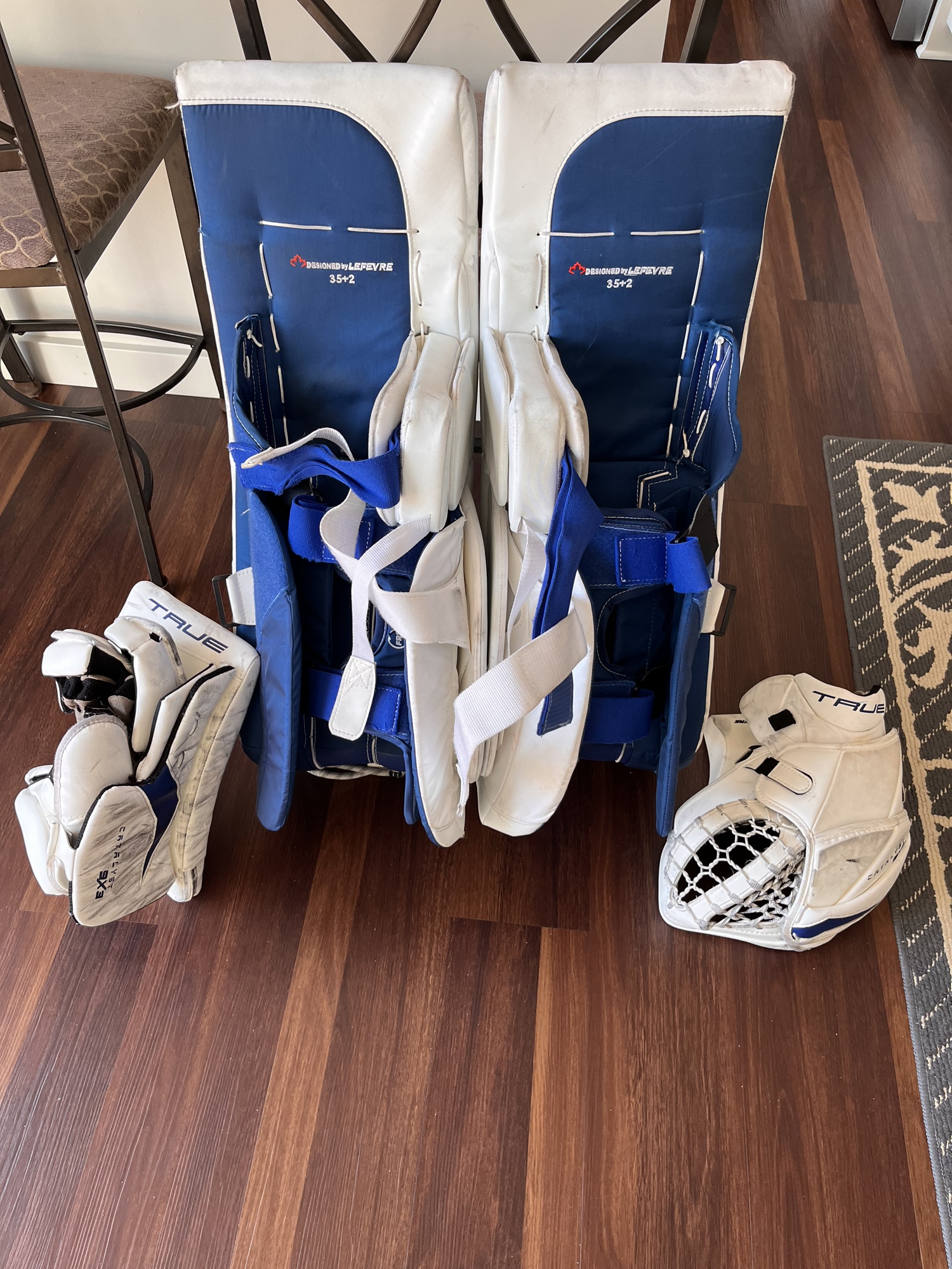 True Hockey Goalie Pad Set | SidelineSwap