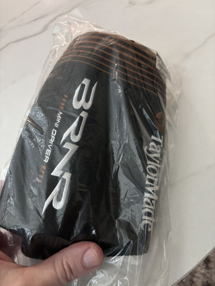 TaylorMade BRNR BURNER Mini Driver Black/Bronze Headcover New ...