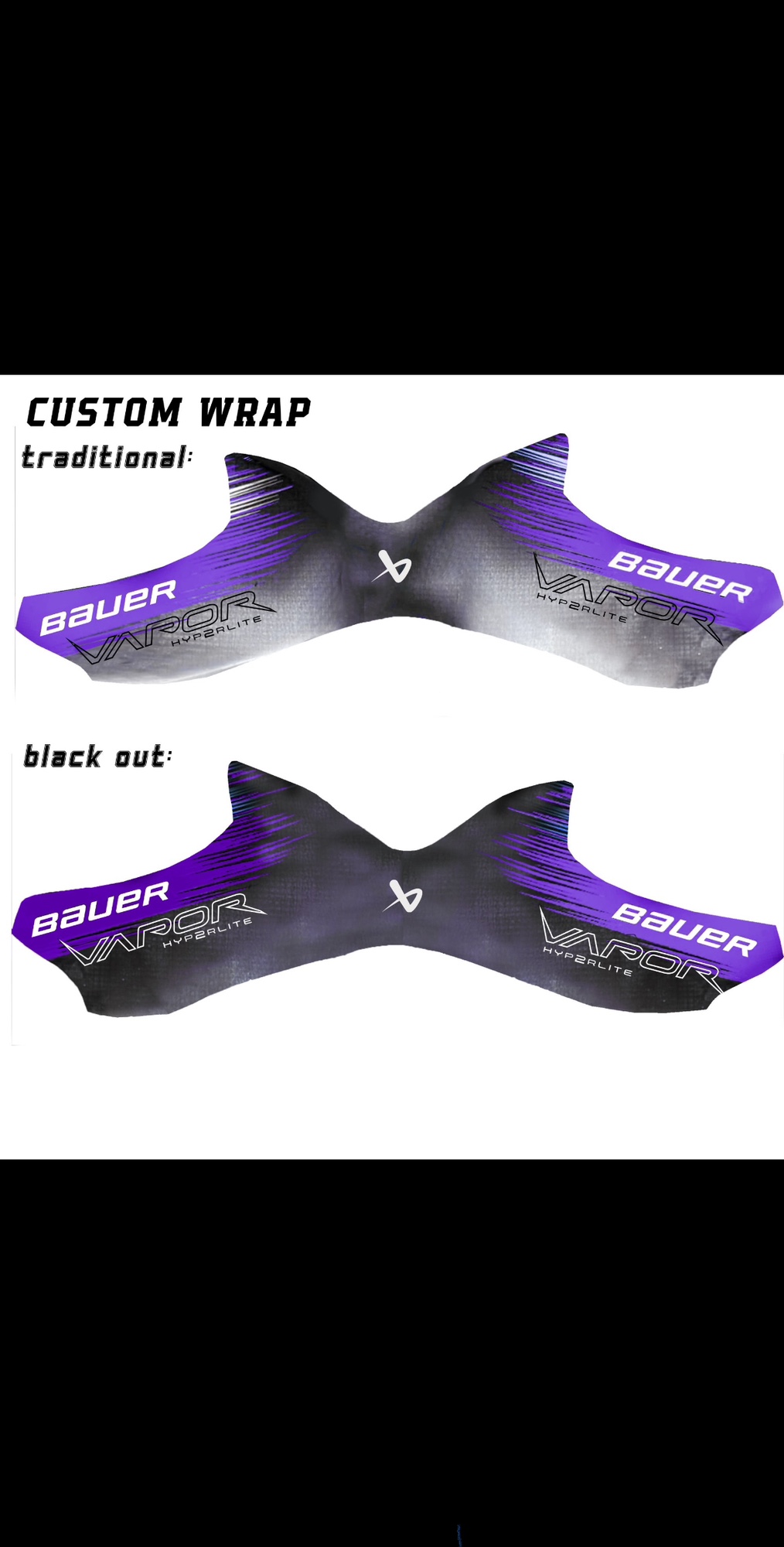 Bauer Hyperlite 2 Custom Skate Wrap | SidelineSwap