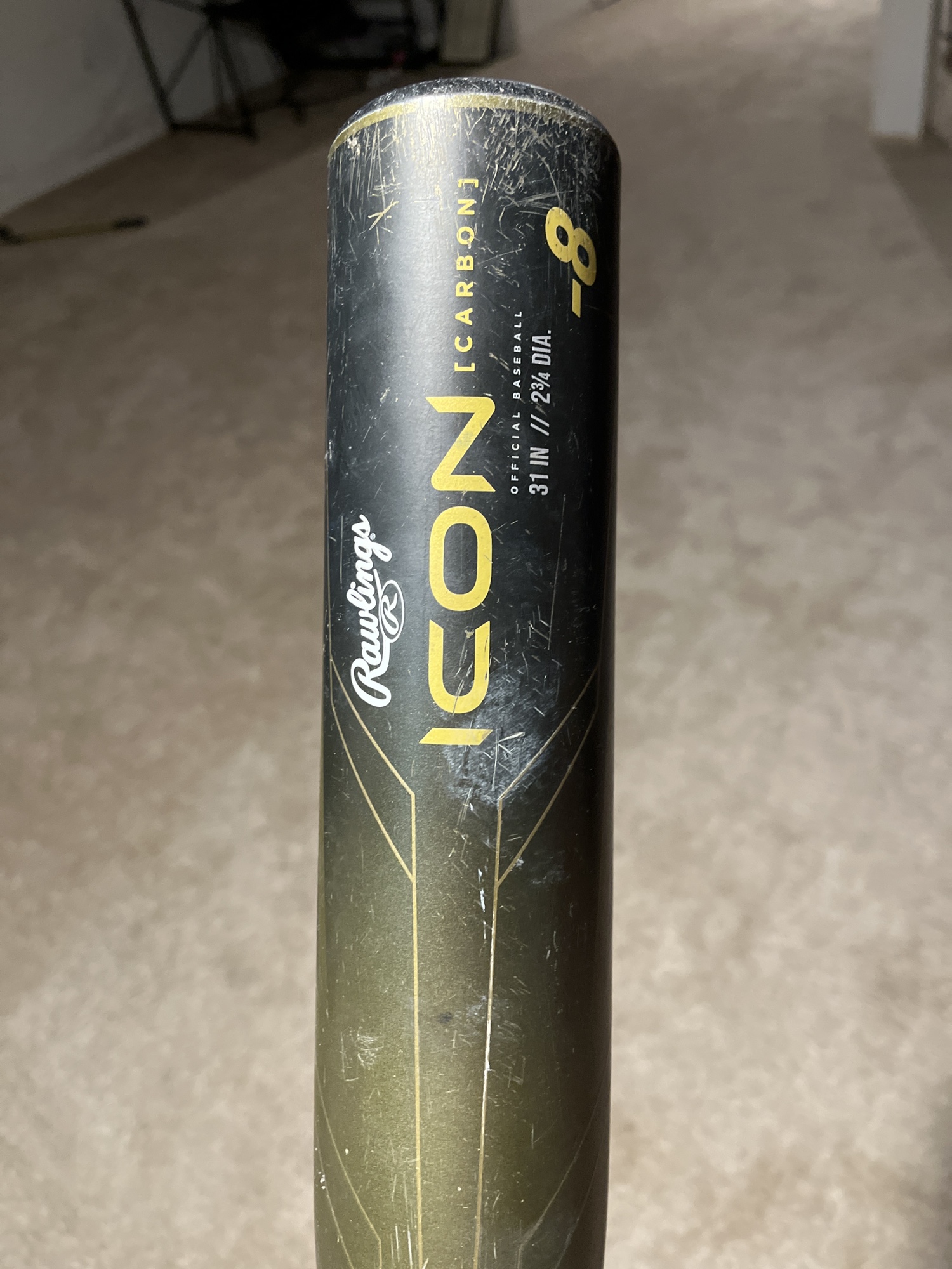 USSSA Certified Composite (-8) 23 oz 31" ICON Bat | SidelineSwap