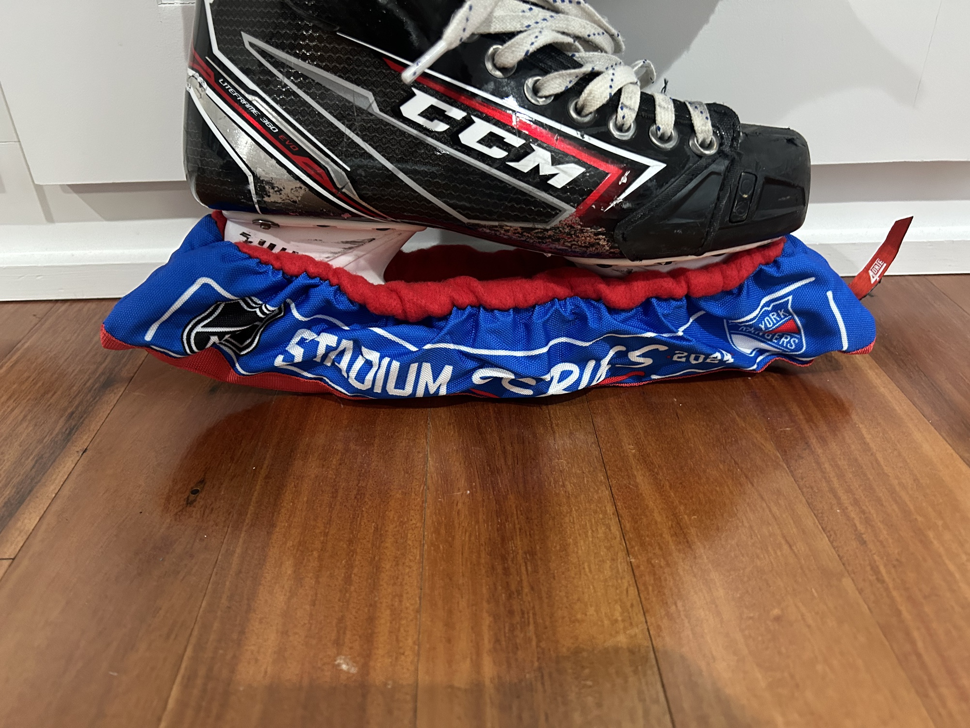 2024 Stadium Series New York Rangers Skate Soakers Covers Protectors ...
