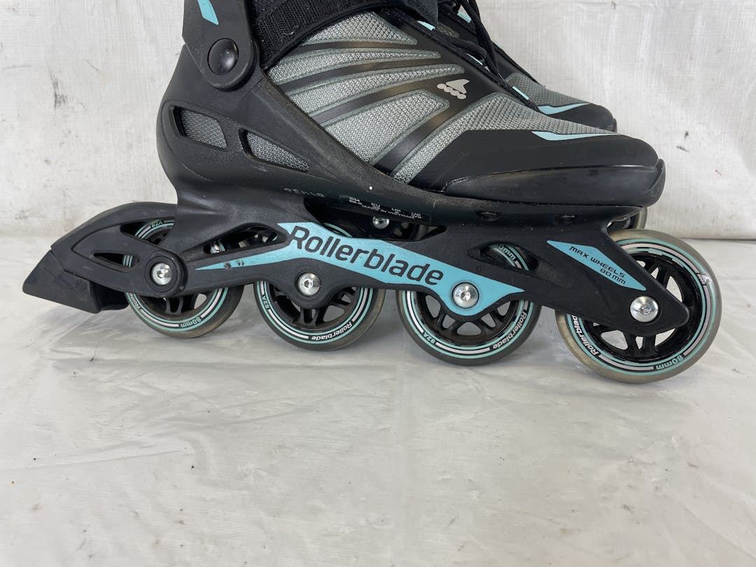Used Rollerblade Zetrablade Womens 8 Inline Skates - Excellent ...