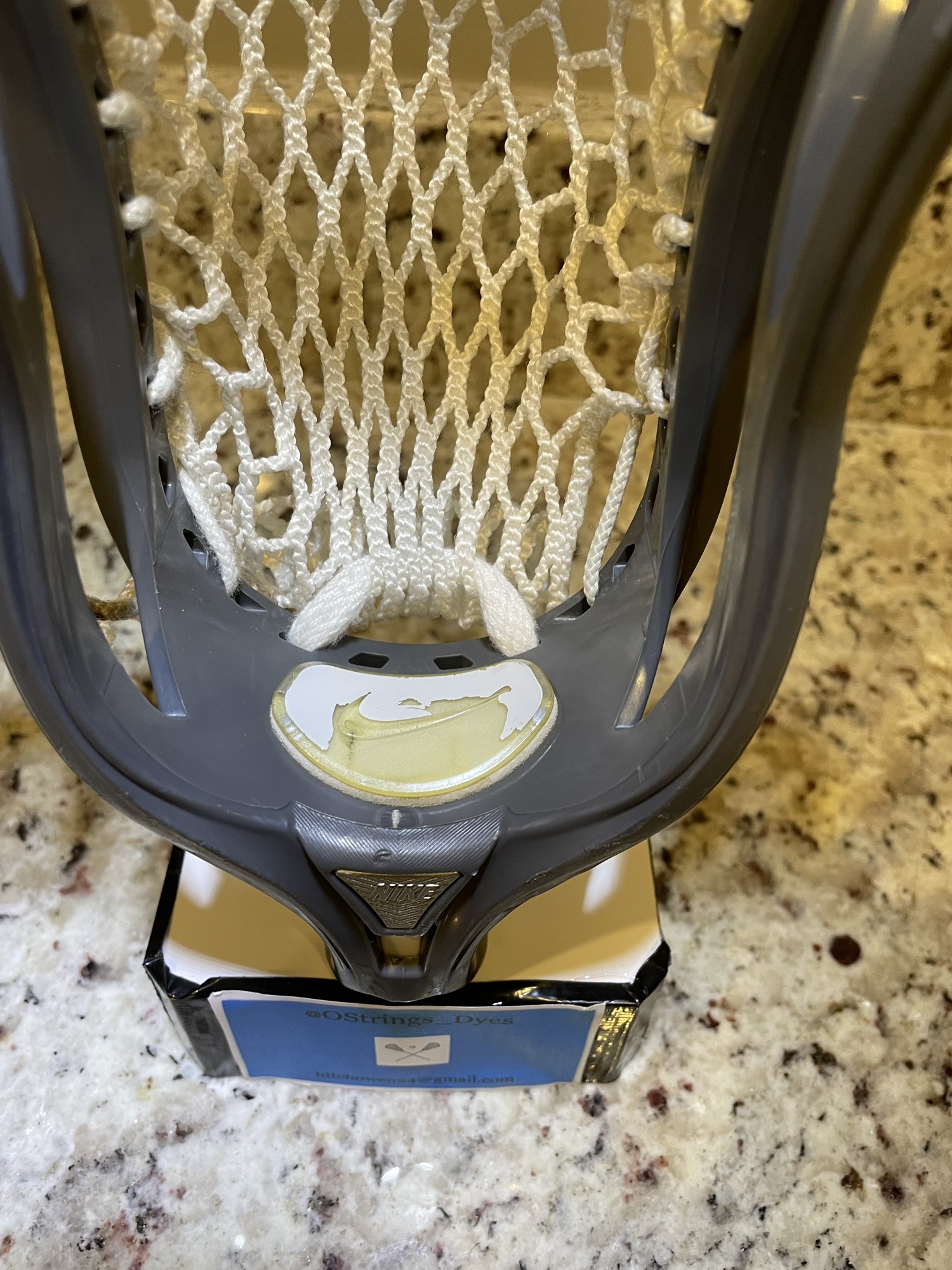 NIKE L3 CUSTOM STRUNG HEAD (slightly used) READ DESCRIPTION FOR MORE ...