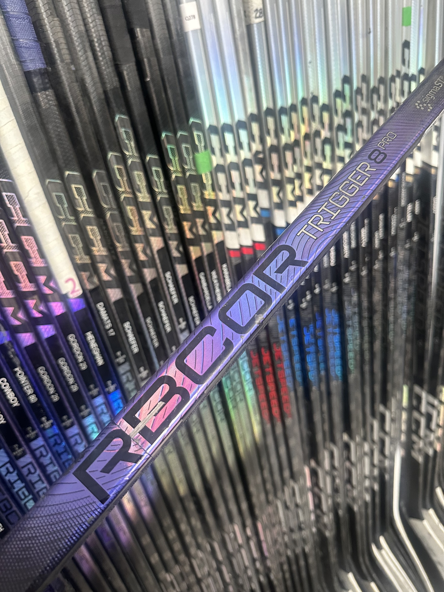 Used Right Handed P88 Pro Stock RibCor Trigger 8 Pro Hockey Stick ...