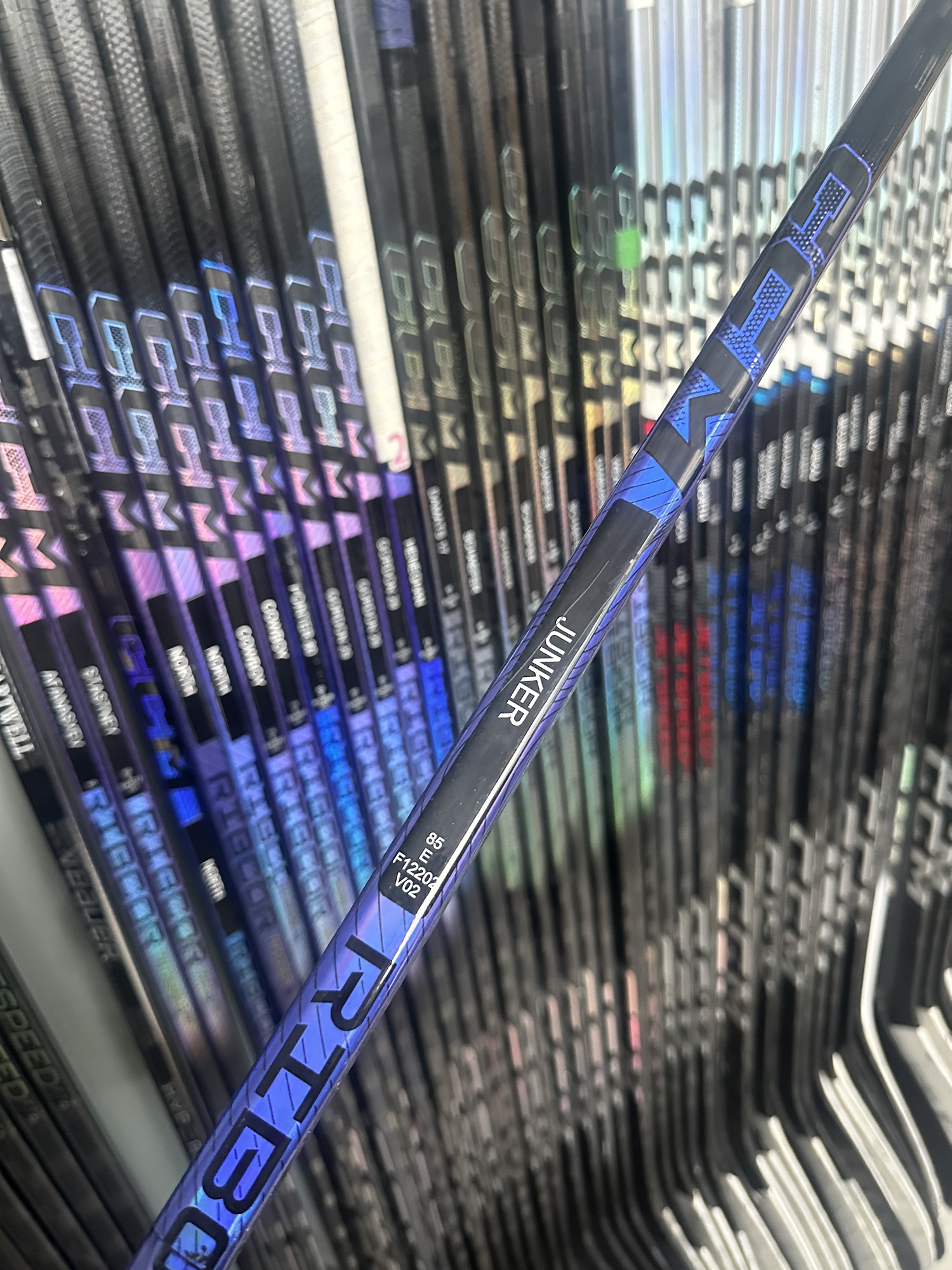 Used Right Handed P28 Pro Stock RibCor Trigger 8 Pro Hockey Stick ...