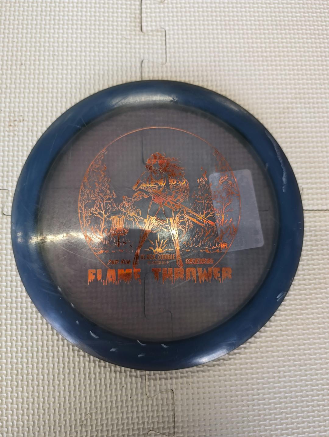 Used Black Zombie Flame Thrower Disc Golf Drivers | SidelineSwap