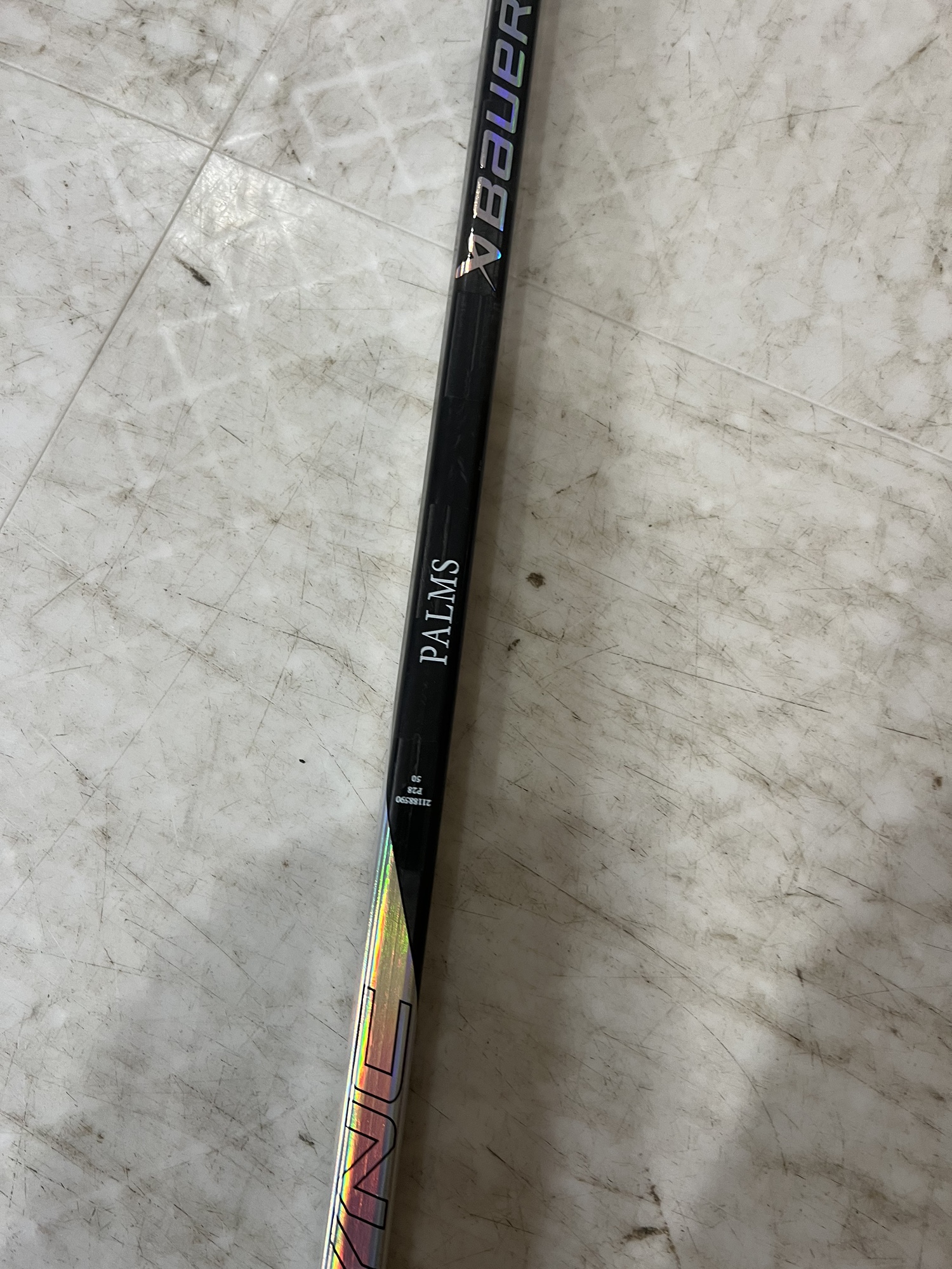 Custom silver Bauer sync | SidelineSwap