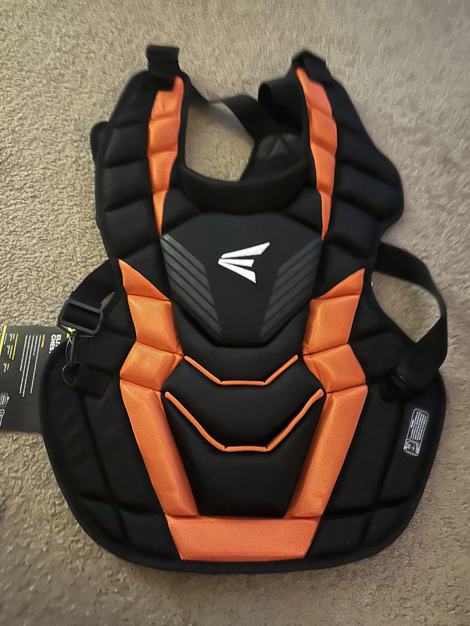 Easton Elite X Catcher’s Chest Protector ONLY *New Open Box* Orange ...