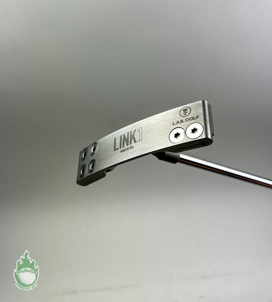 Used Right Handed LAB Golf LINK.1 33" Putter SL 90 Stroke Lab Steel ...