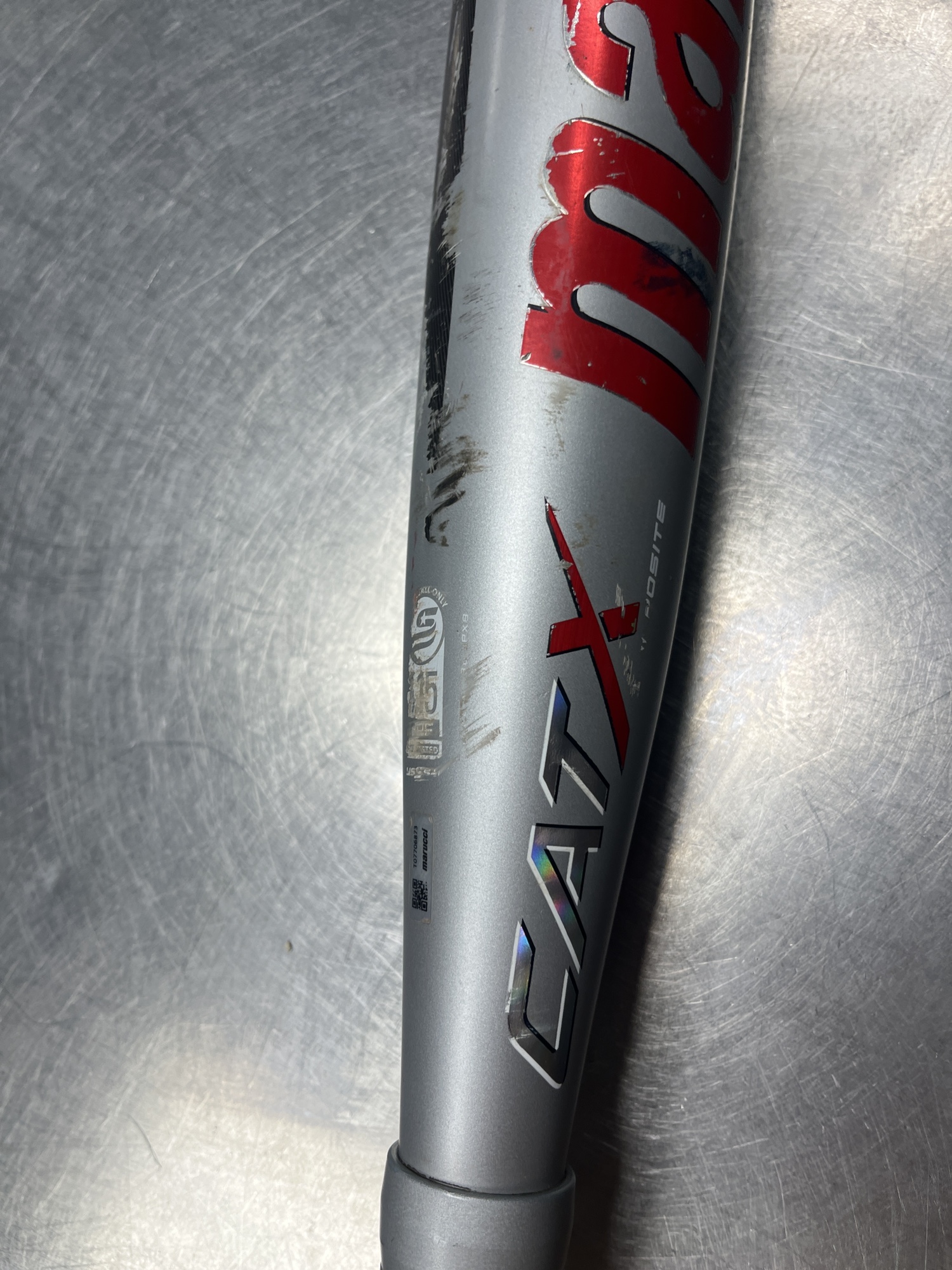 USSSA Certified Composite (-8) 23 oz 31" CAT X Composite Bat | SidelineSwap