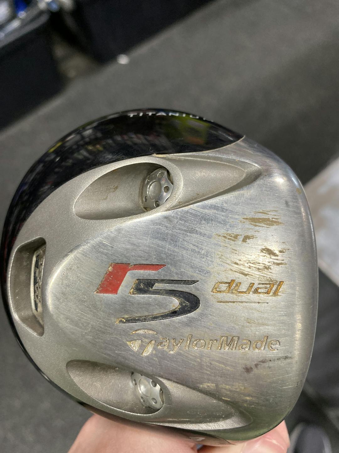 Used Taylormade R5 Dual 3 Hybrid Regular Flex Steel Shaft Hybrid Clubs ...