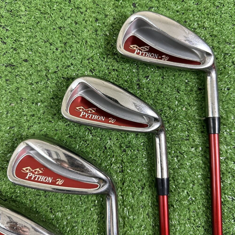 Snake Eyes Python Iron Set 4-PW Womens Ladies Flex Graphite Right ...