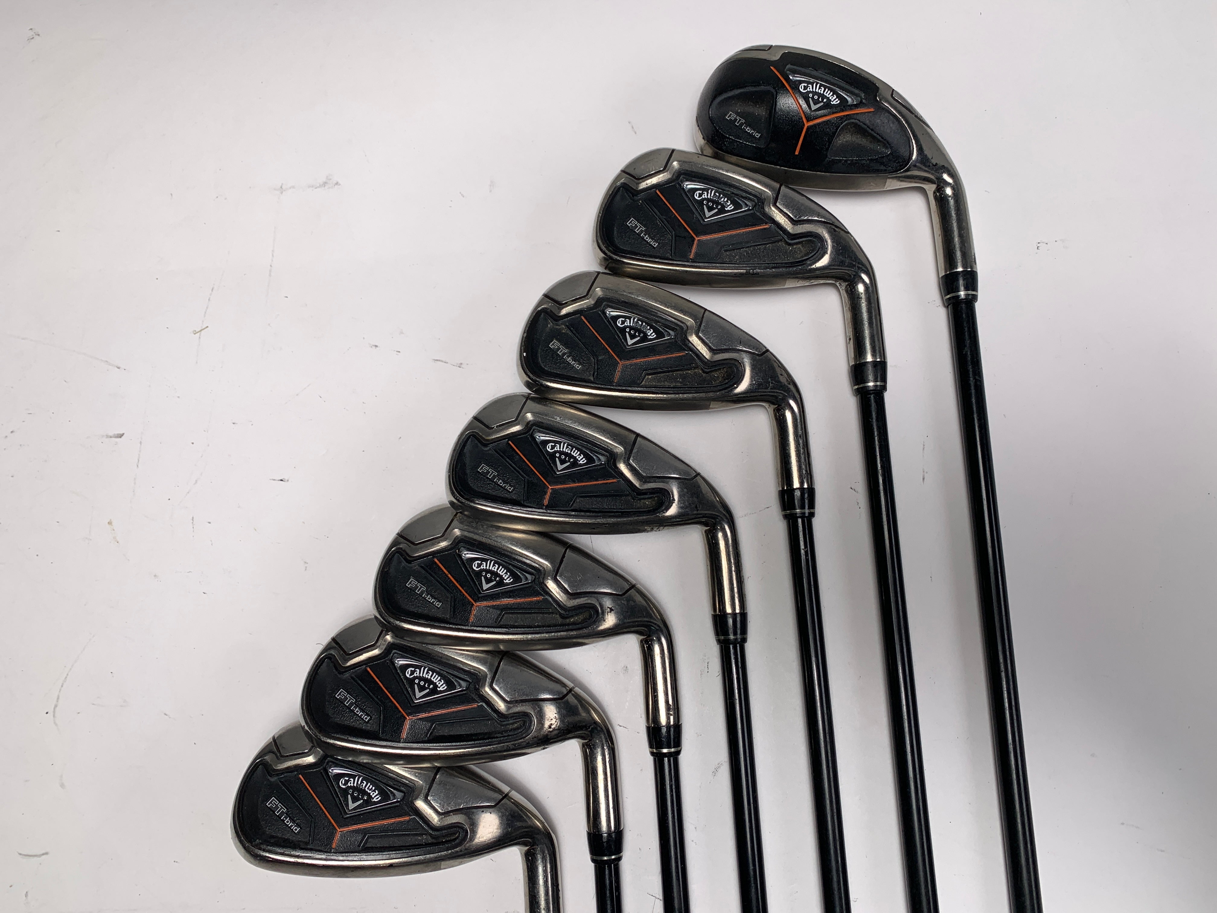 Callaway FT i-Brid Iron Set 5-PW+AW 75g Regular Graphite Mens RH ...