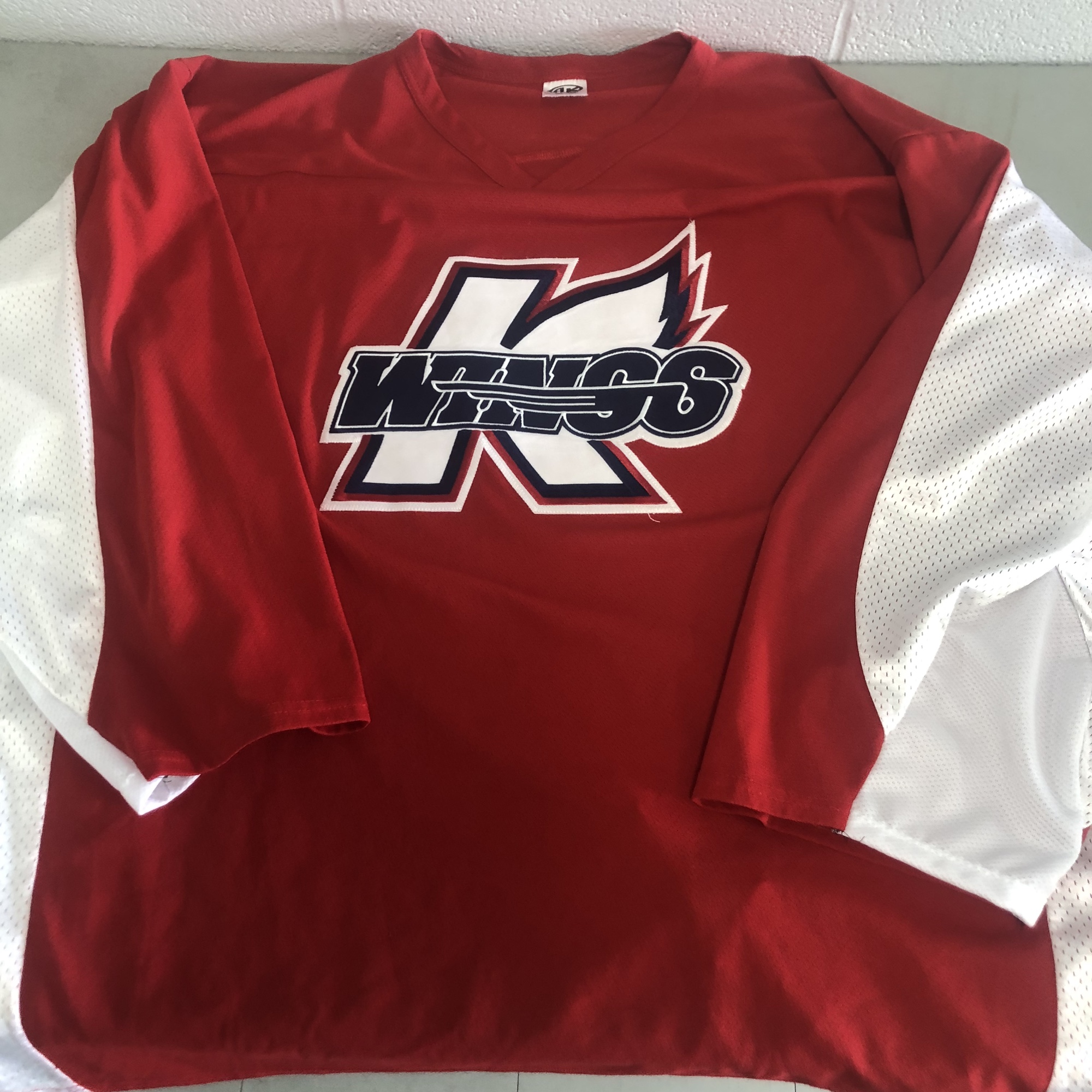 NEW Kalamazoo K-Wings goalie cut jersey | SidelineSwap