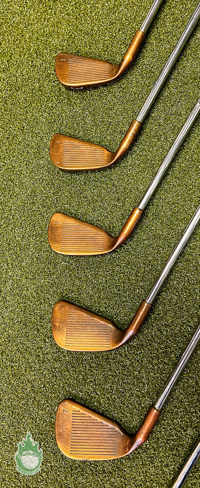 Used RH Ping Black Dot Eye 2 Beryllium Copper Irons 3-PW Stiff Steel Golf Set | SidelineSwap
