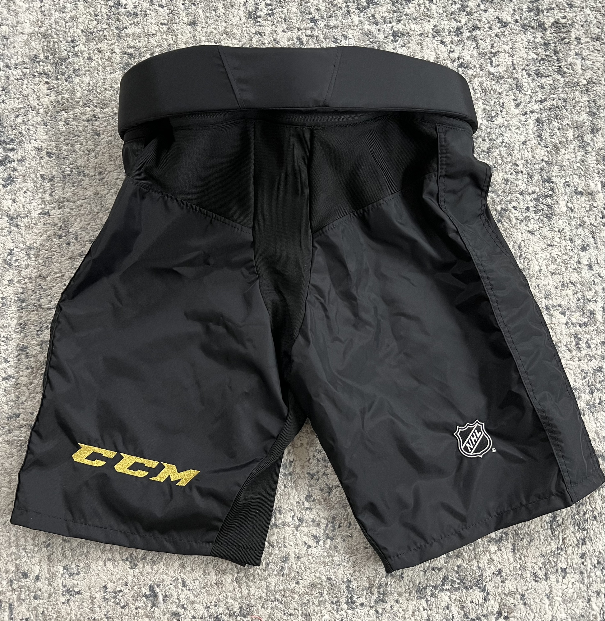 Black New Medium CCM Pro Stock PPTKC Pant Shell | SidelineSwap