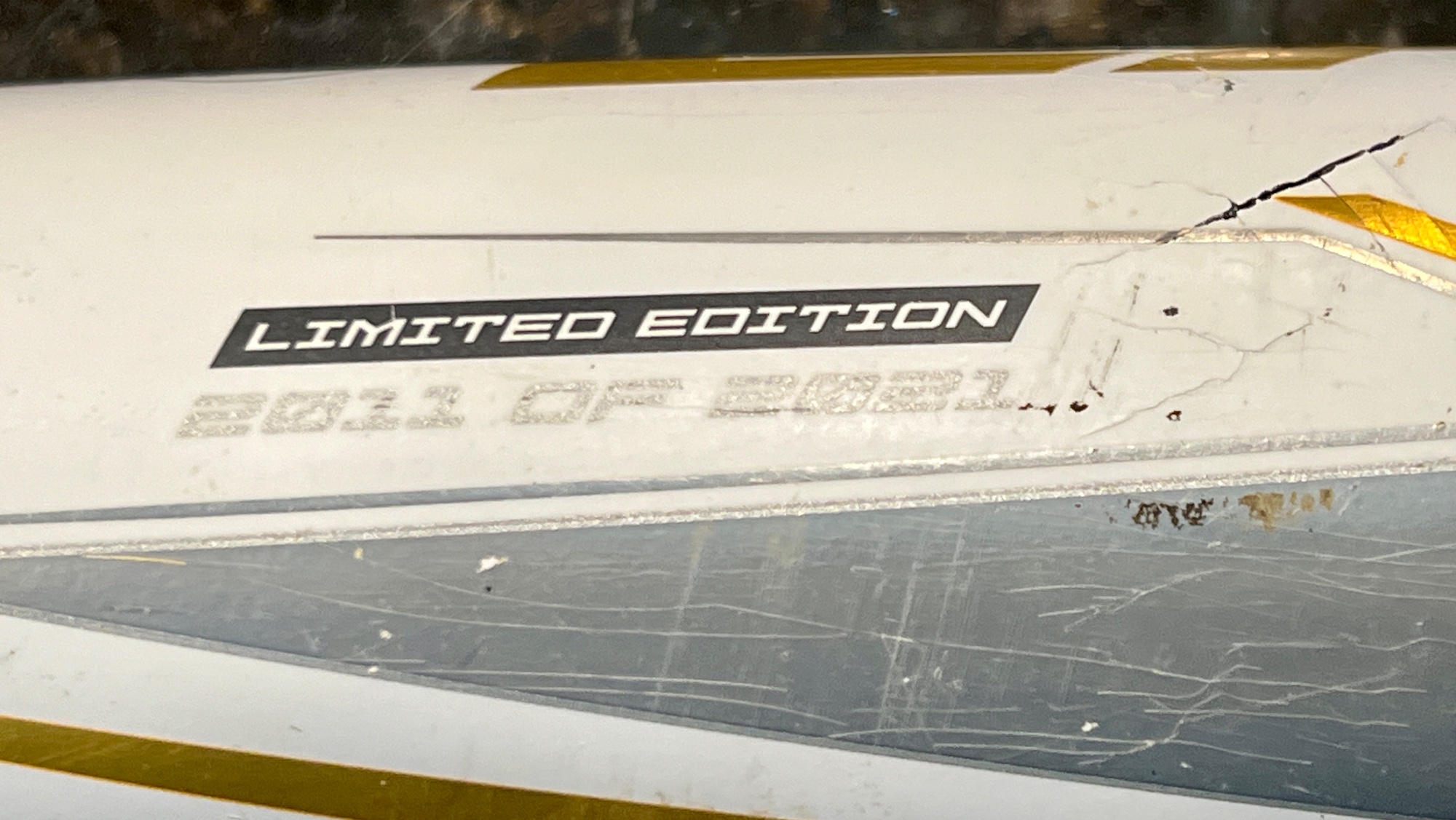 Easton Ghost Advanced Gold Double Barrel Gold Limited Edition (#2011 of ...