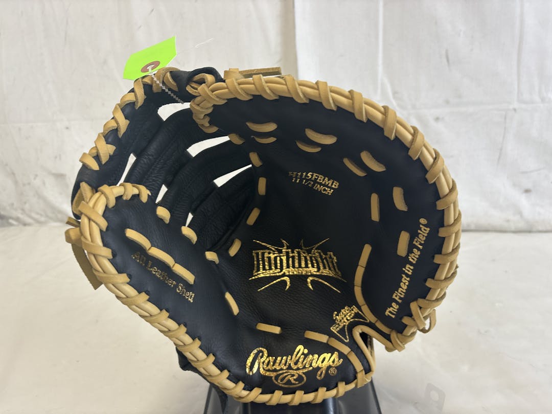 Used Rawlings Highlight H115fbmb 11 1 2" Leather Shell Junior Baseball ...