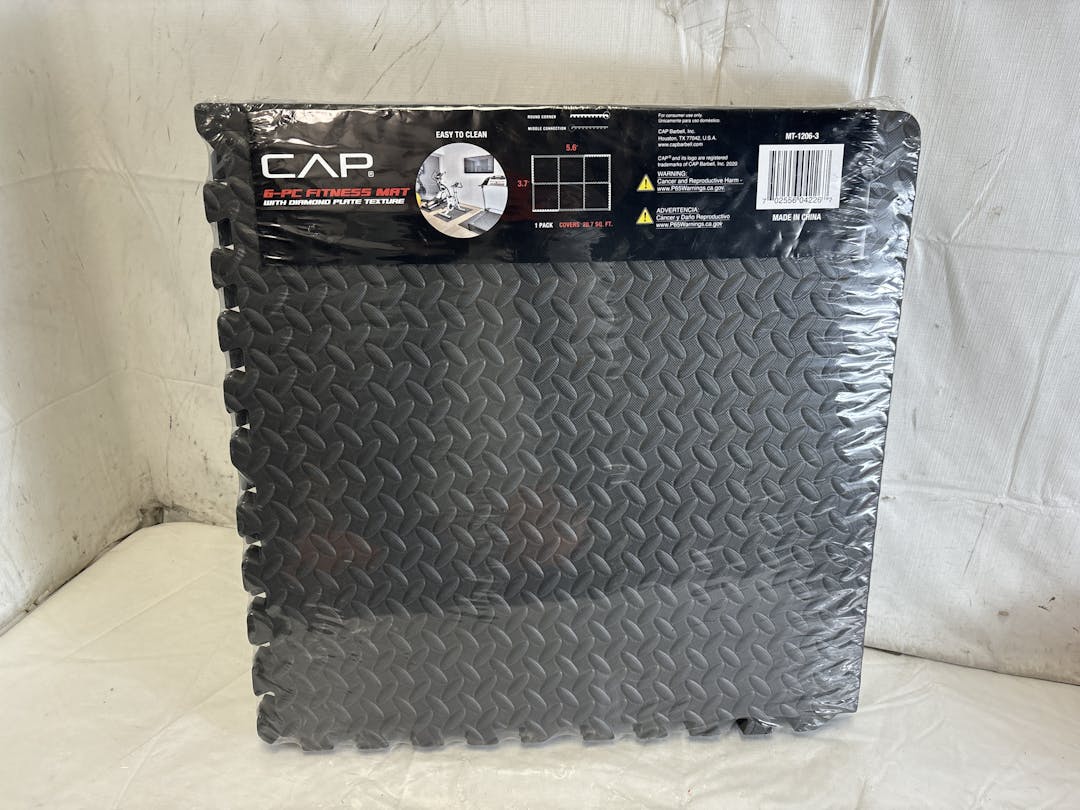 New Cap 6-pc Fitness Mat | SidelineSwap