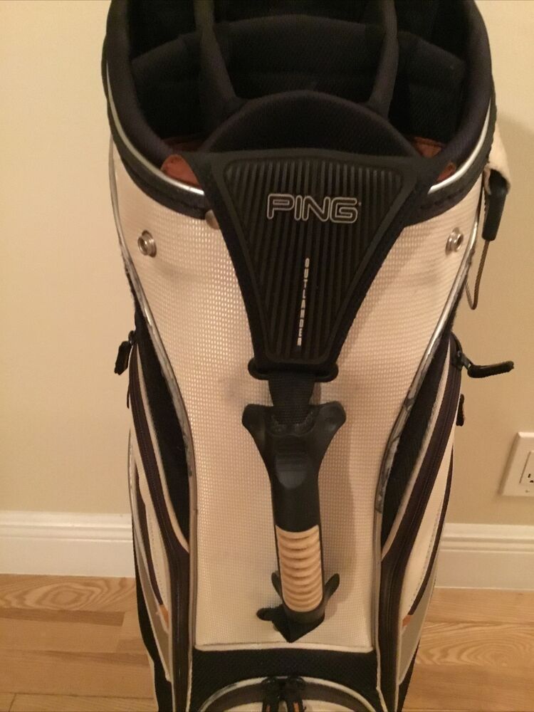 Ping Outlander Cart Golf Bag with 10-way Dividers & Rain Cover ...