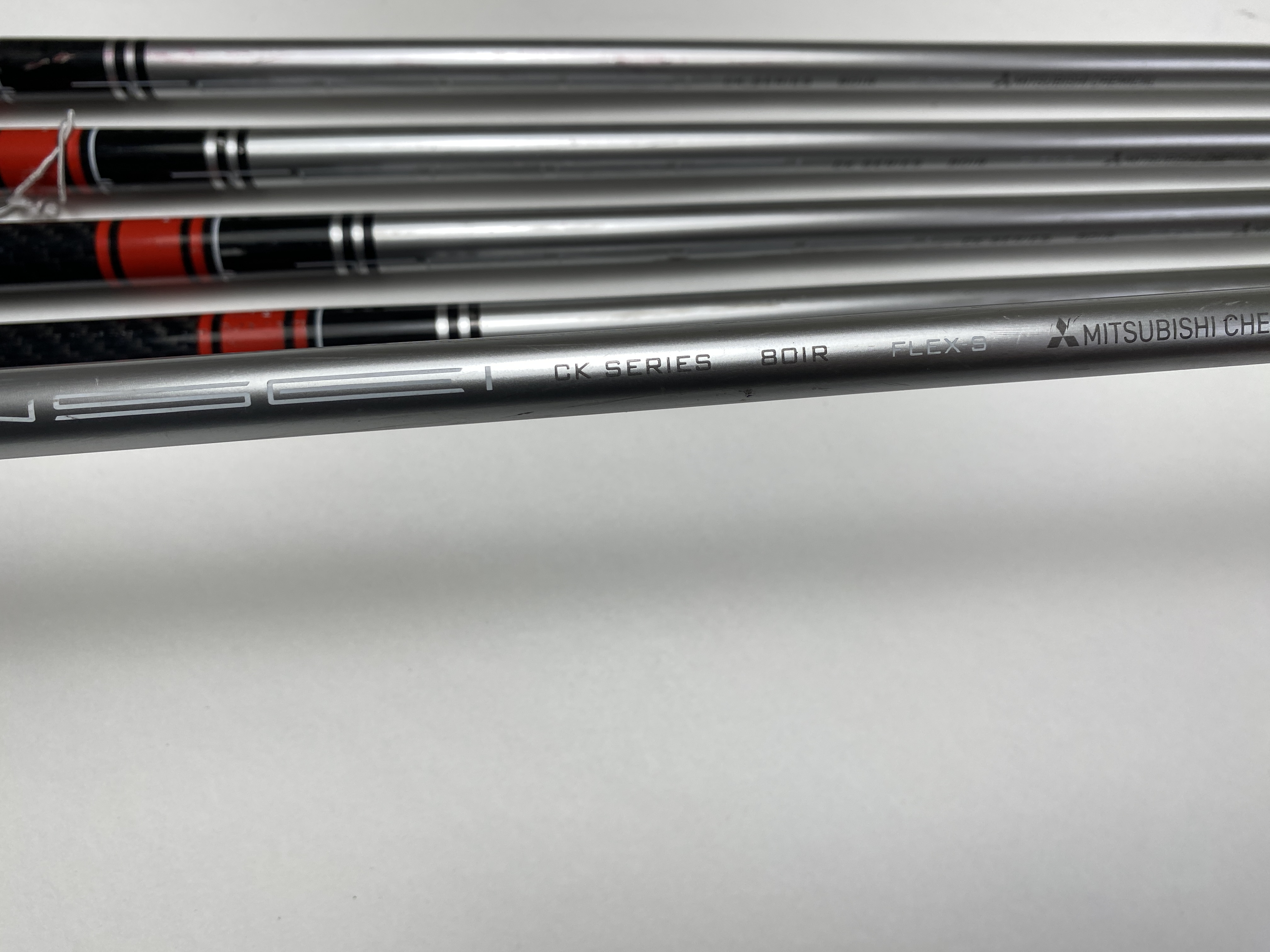 Taylormade M6 Iron Set 6-PW+AW (No 7) Tensei Red CK Series 80g Stiff RH ...