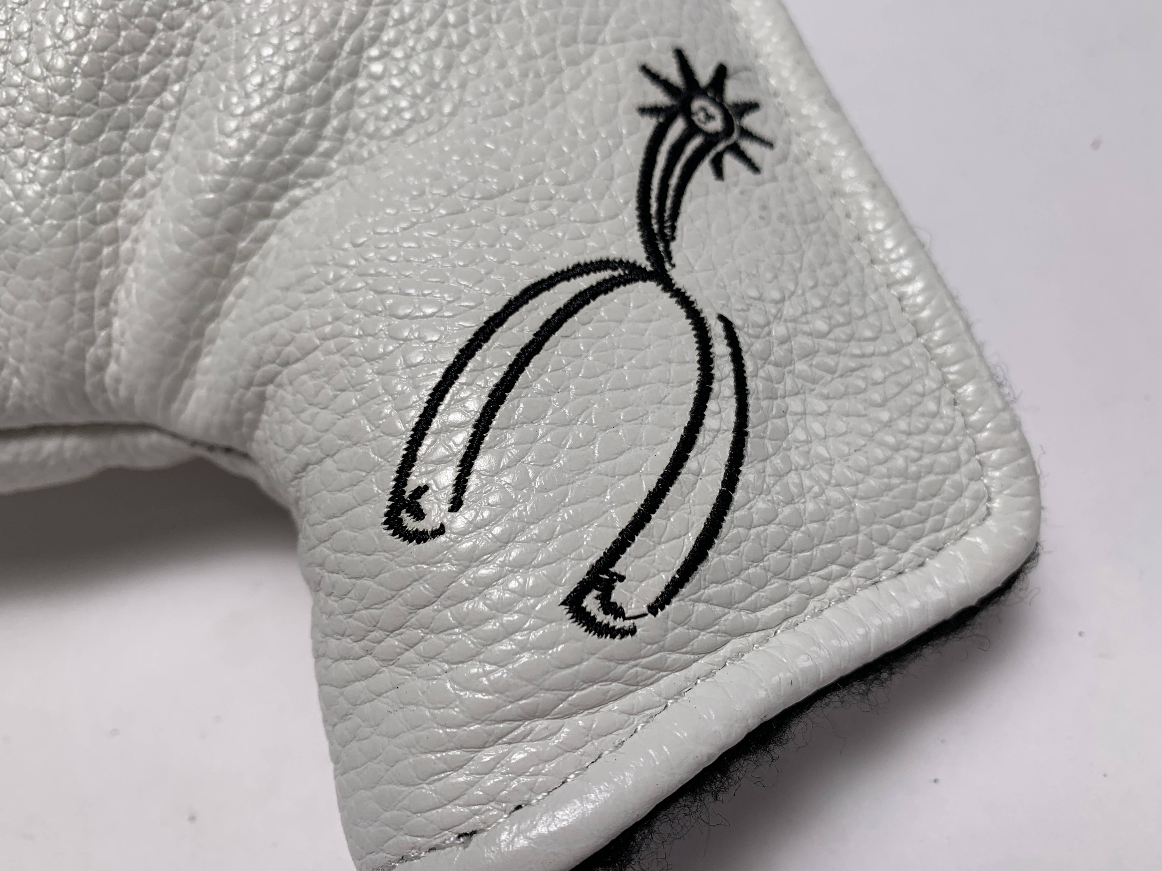 PXG Blade Spur Putter Headcover Head Cover White Black HC | SidelineSwap
