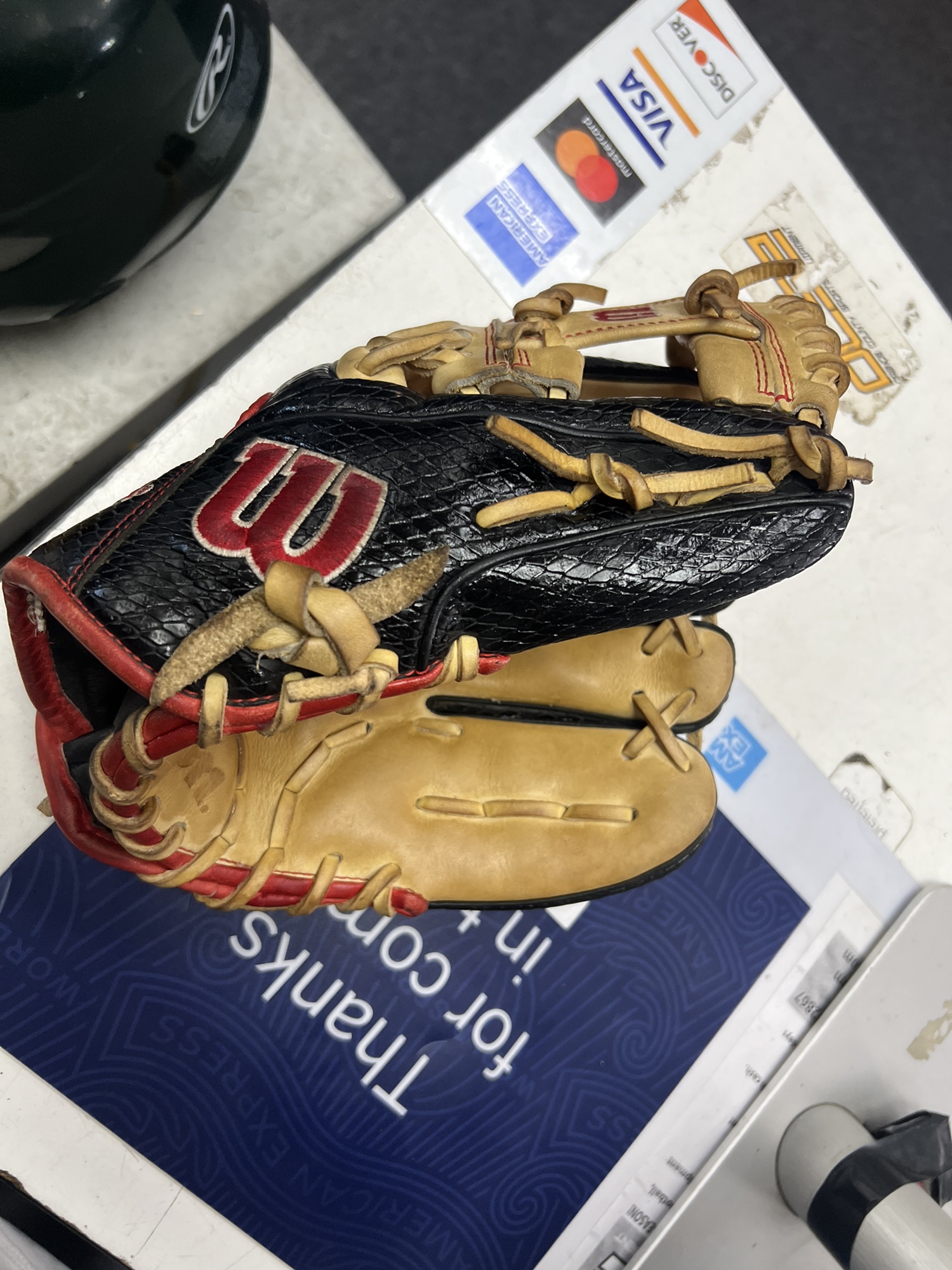 Wilson A2000 11.25" Pedroia Fit Infield Baseball Glove Snake Skin ...