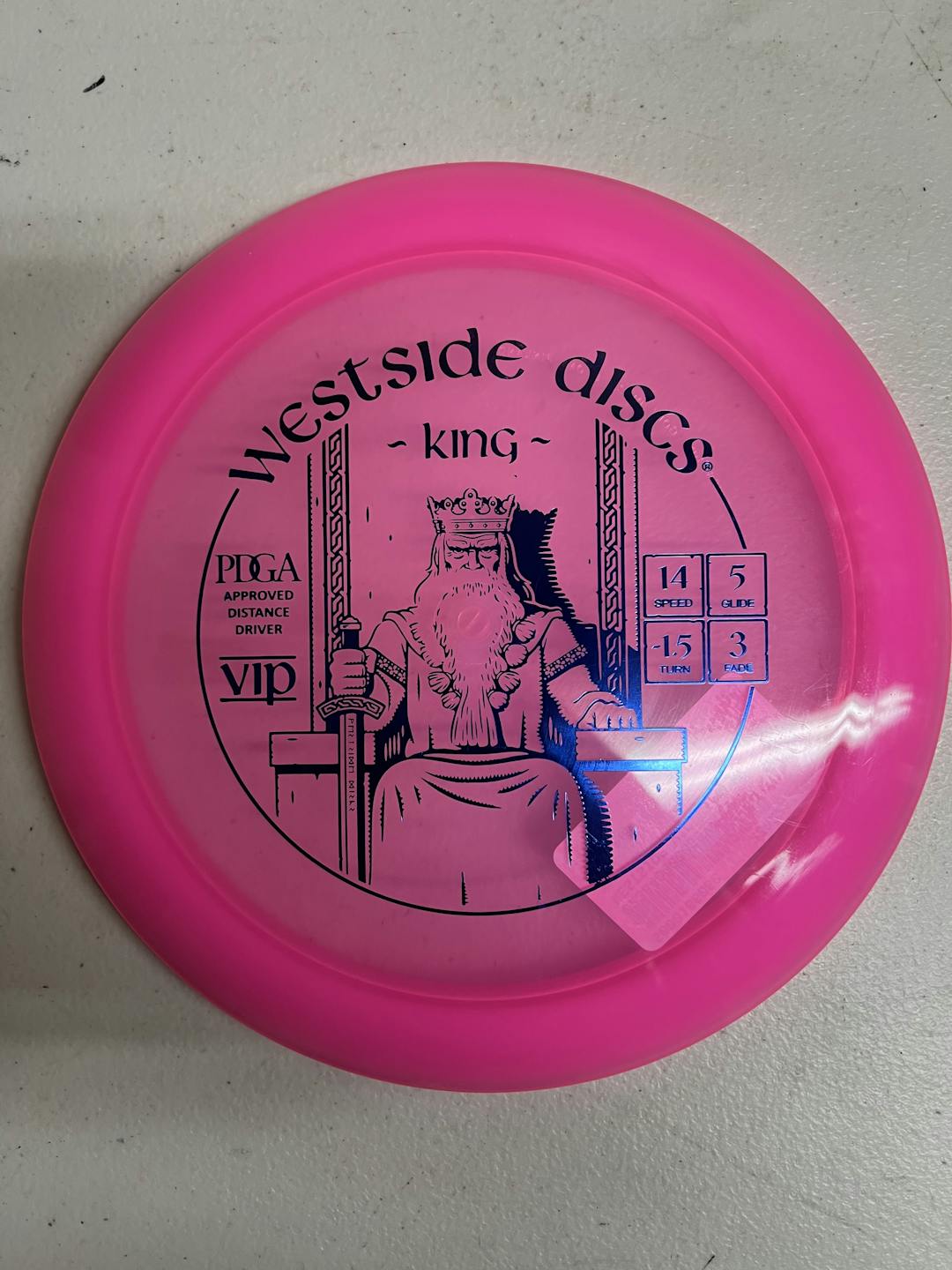 Used Westside Vip King Disc Golf Driver | SidelineSwap