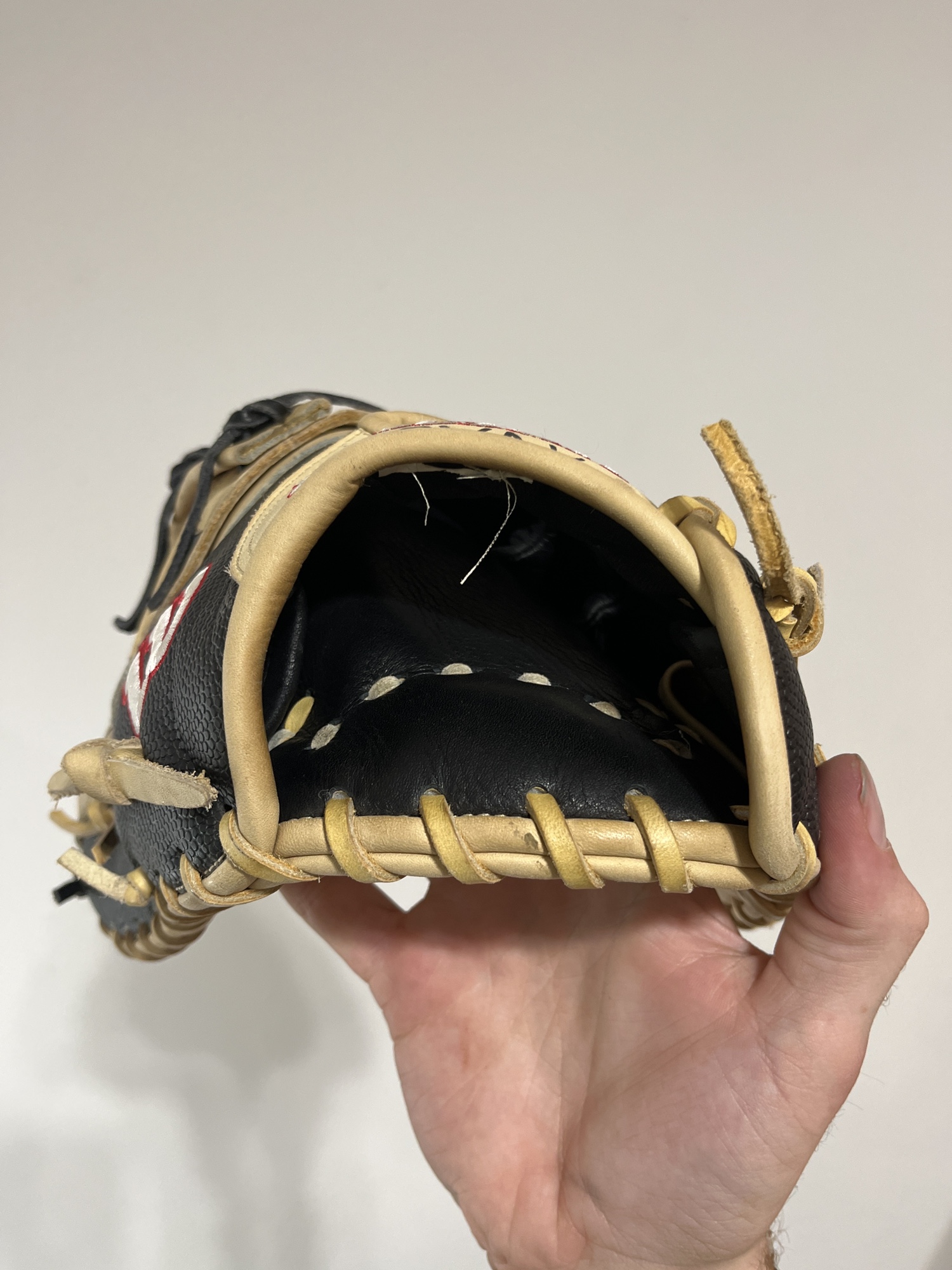 Wilson a2000 2820 12.25 lefty first base mitt baseball glove | SidelineSwap