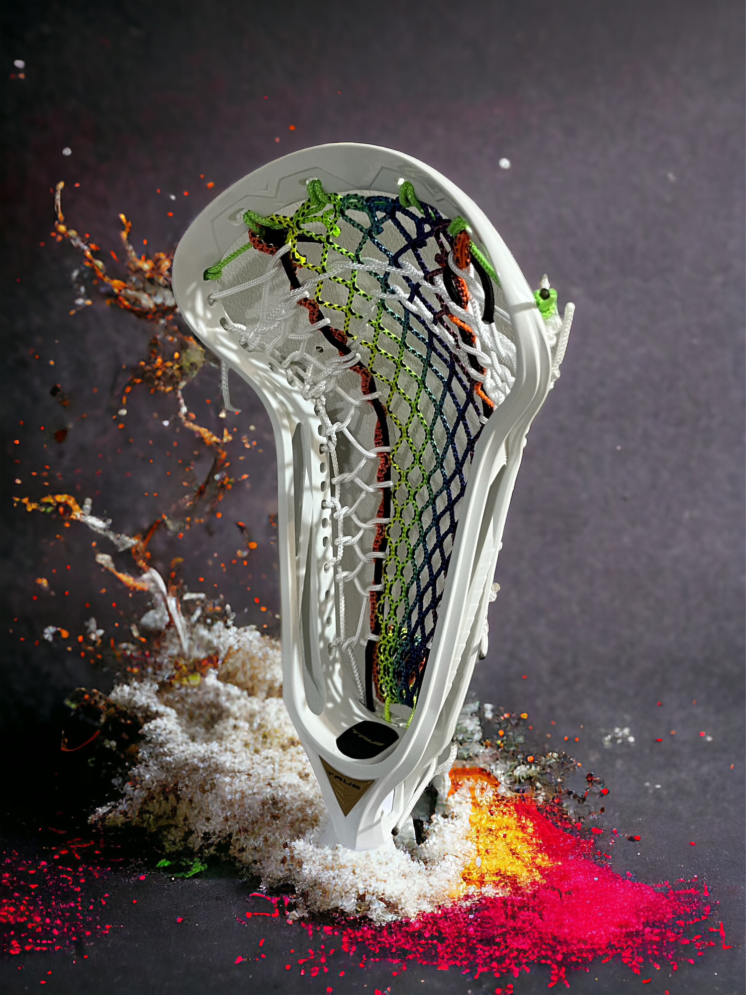 New Women's True Lynx Lacrosse Head Only, Custom Strung with Fun ...