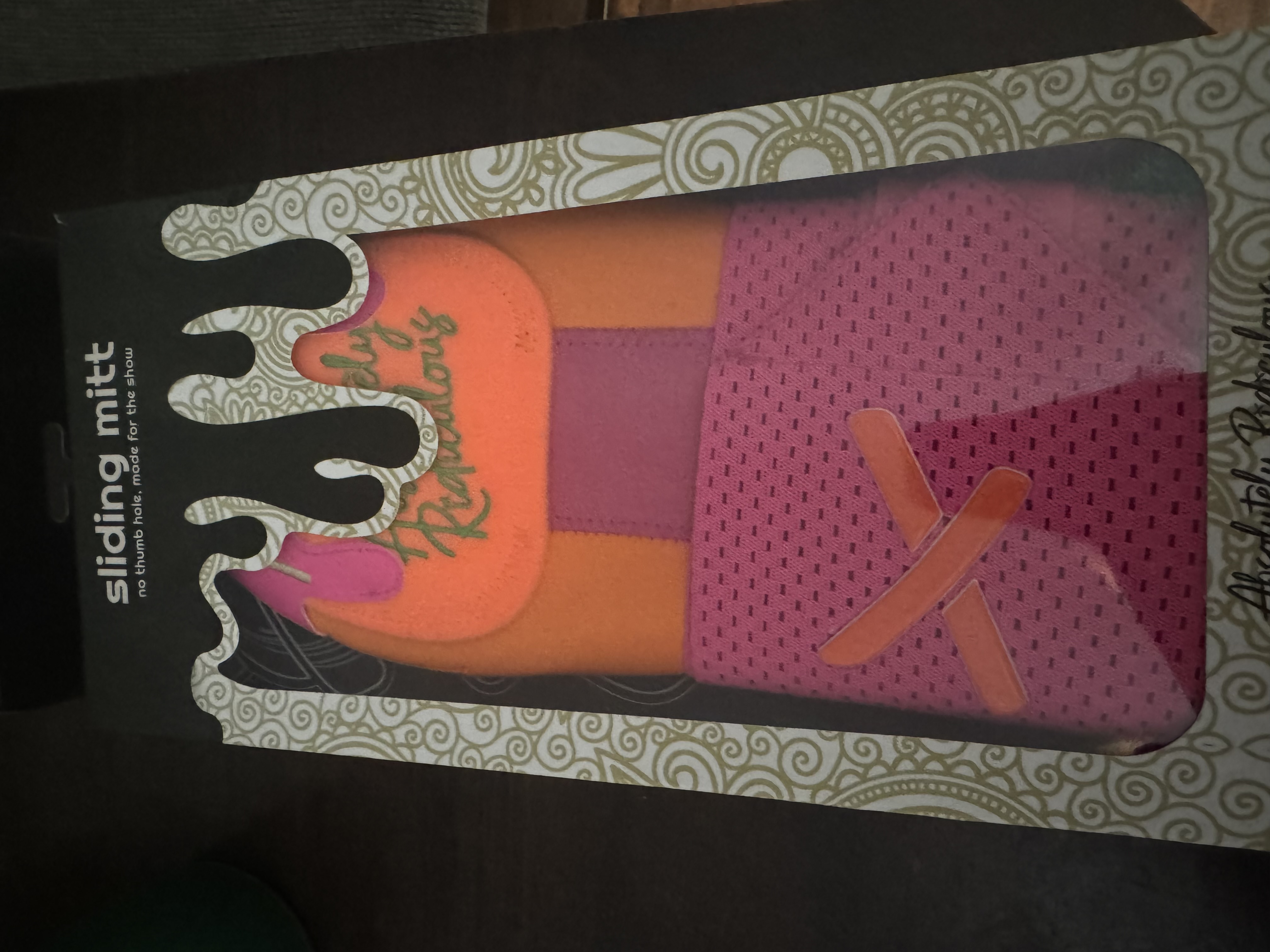 New absolutely ridiculous rainbow sherbet sliding mit | SidelineSwap