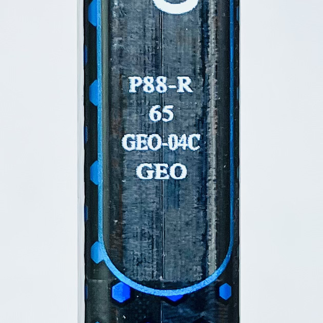 New Bauer GEO Hockey Stick-RH-65 Flex (Intermediate)-P88-Grip ...