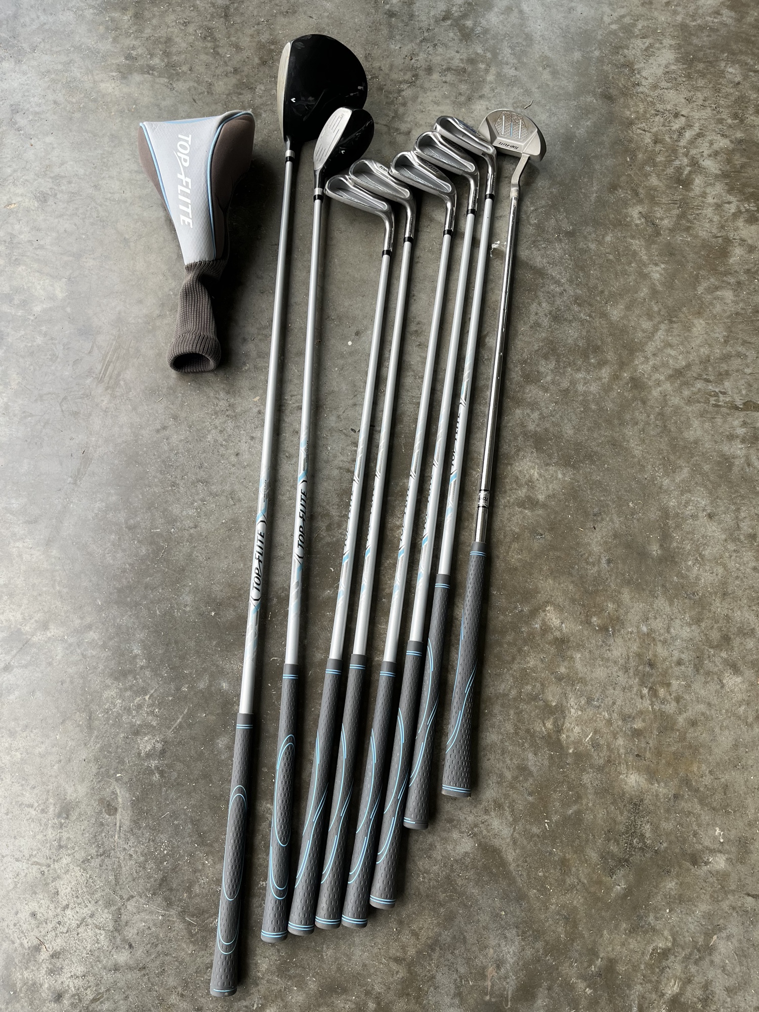 Top flight full set golf clubs | SidelineSwap