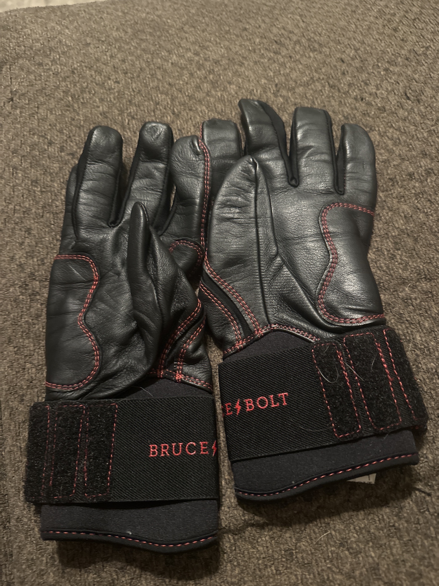 Red and Black Bruce Bolts | SidelineSwap