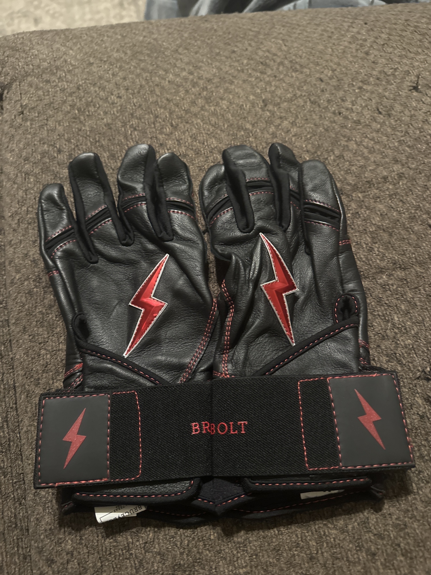 Red and Black Bruce Bolts | SidelineSwap