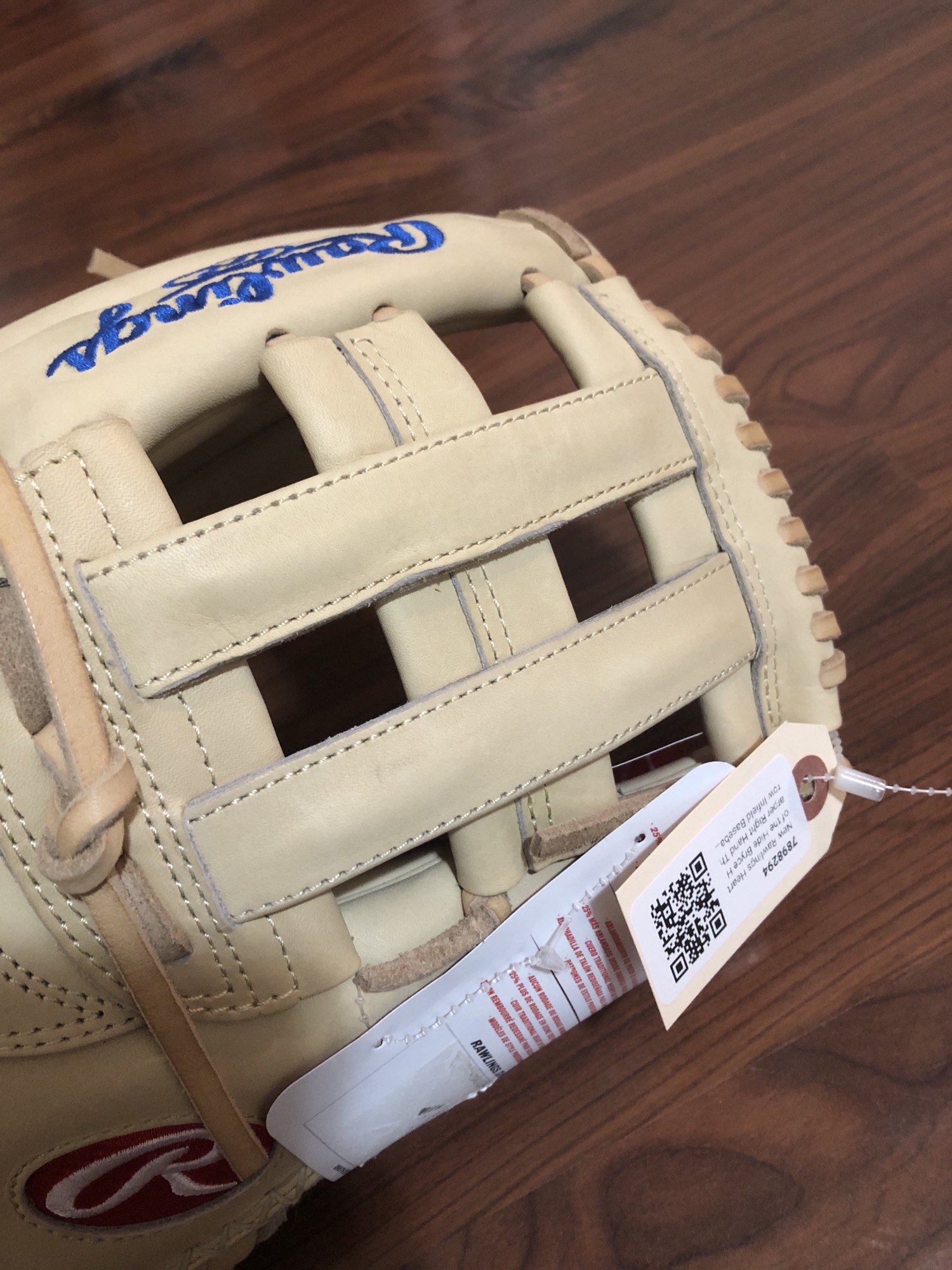 New Rawlings Heart of the Hide Bryce Harper Right Hand Throw Infield Baseball Glove 12.75 ...