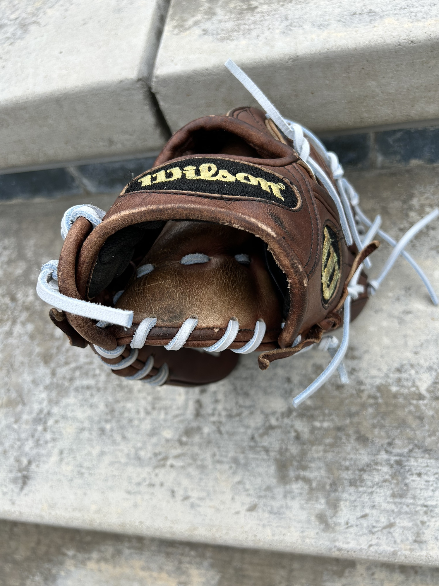 Wilson A2000 K1787 Pro-Stock Kip Infield Baseball Glove 11.5 RHT Japan ...