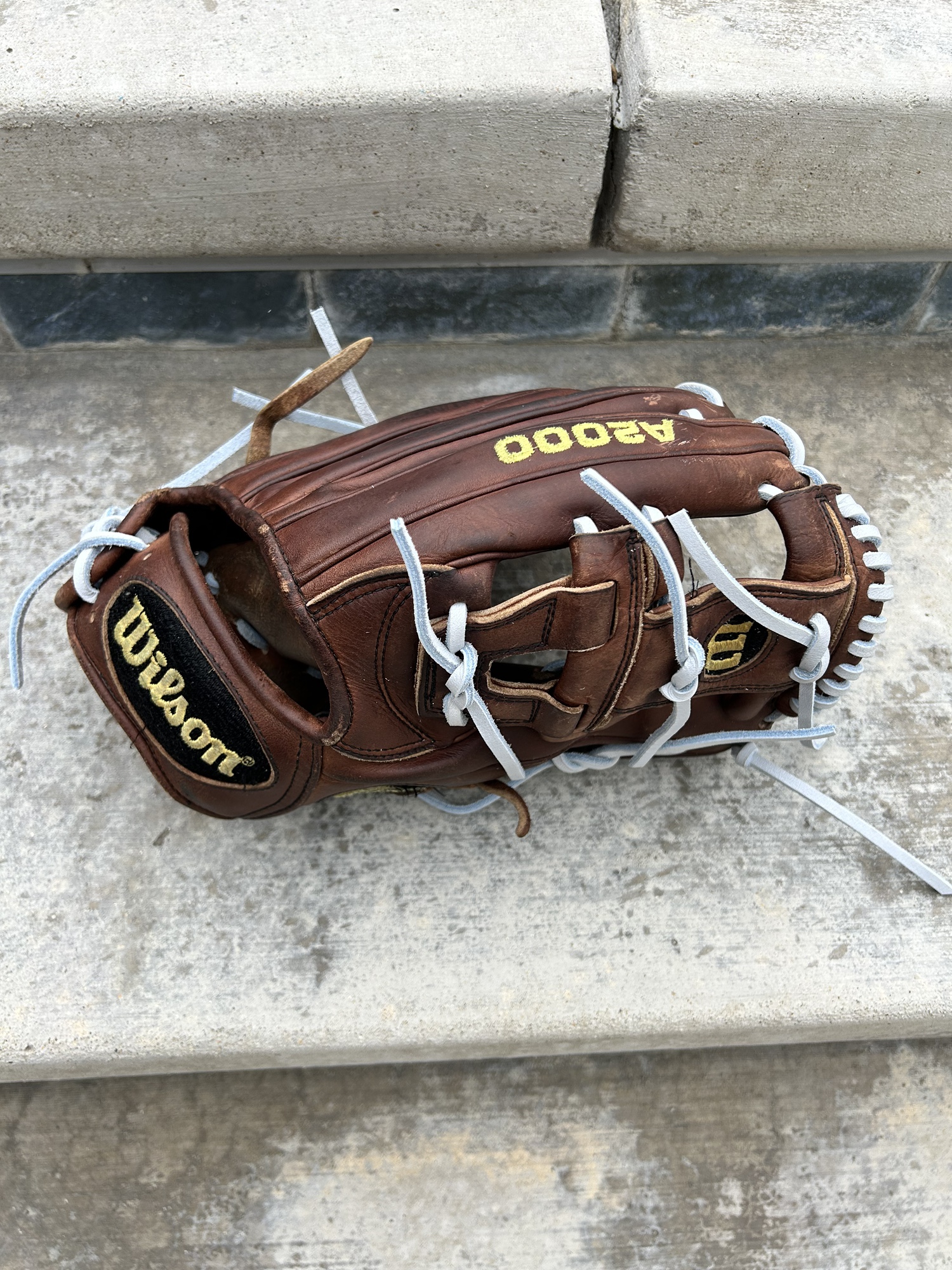 Wilson A2000 K1787 Pro-Stock Kip Infield Baseball Glove 11.5 RHT Japan ...