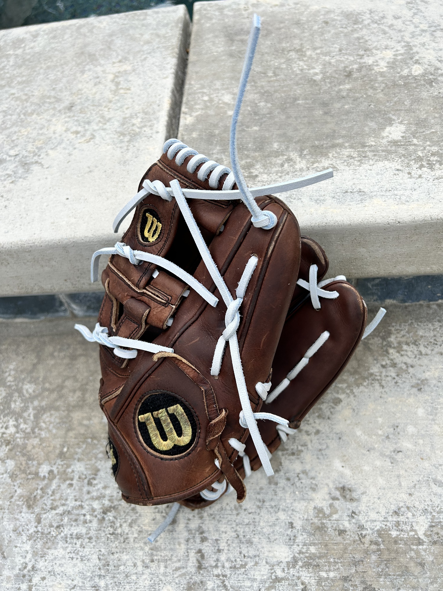 Wilson A2000 K1787 Pro-Stock Kip Infield Baseball Glove 11.5 RHT Japan ...