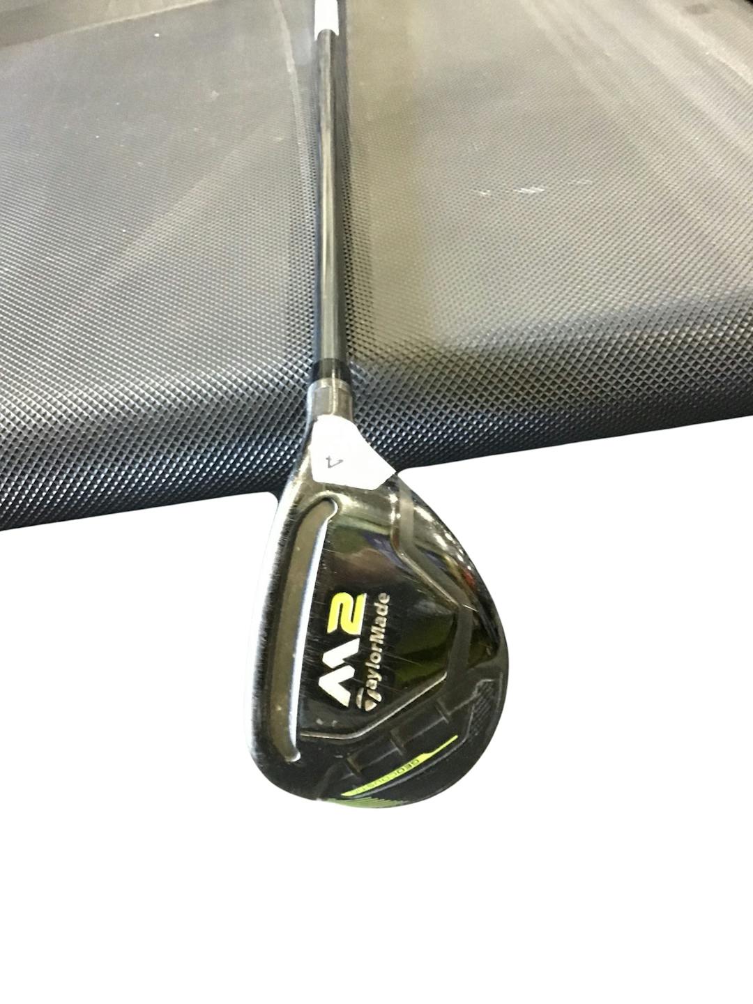 Used Taylormade M2 4 Hybrid Regular Flex Graphite Shaft Hybrid Clubs ...