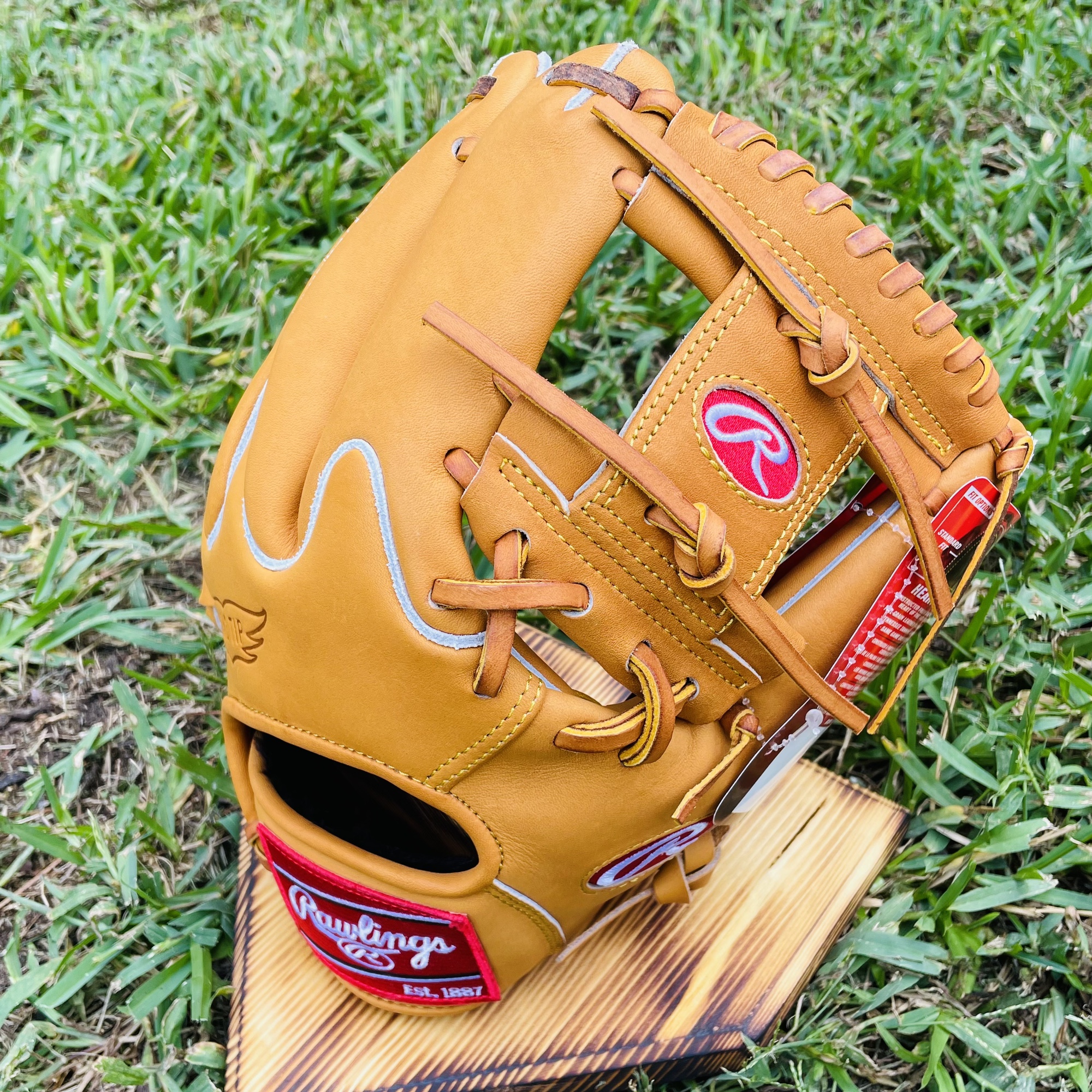 NWT Rawlings Heart of the Hide 11.5" Japan Tan Wingtip Baseball Glove ...
