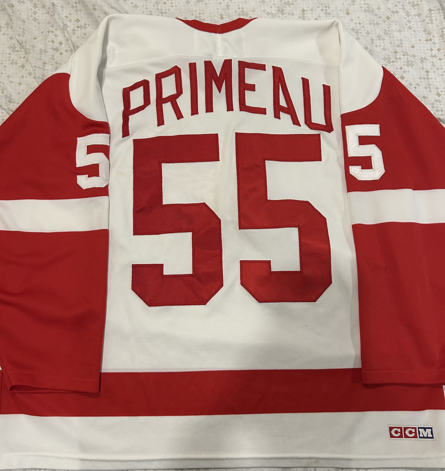 Vintage Detroit Red Wings Keith Primeau CCM Jersey | SidelineSwap