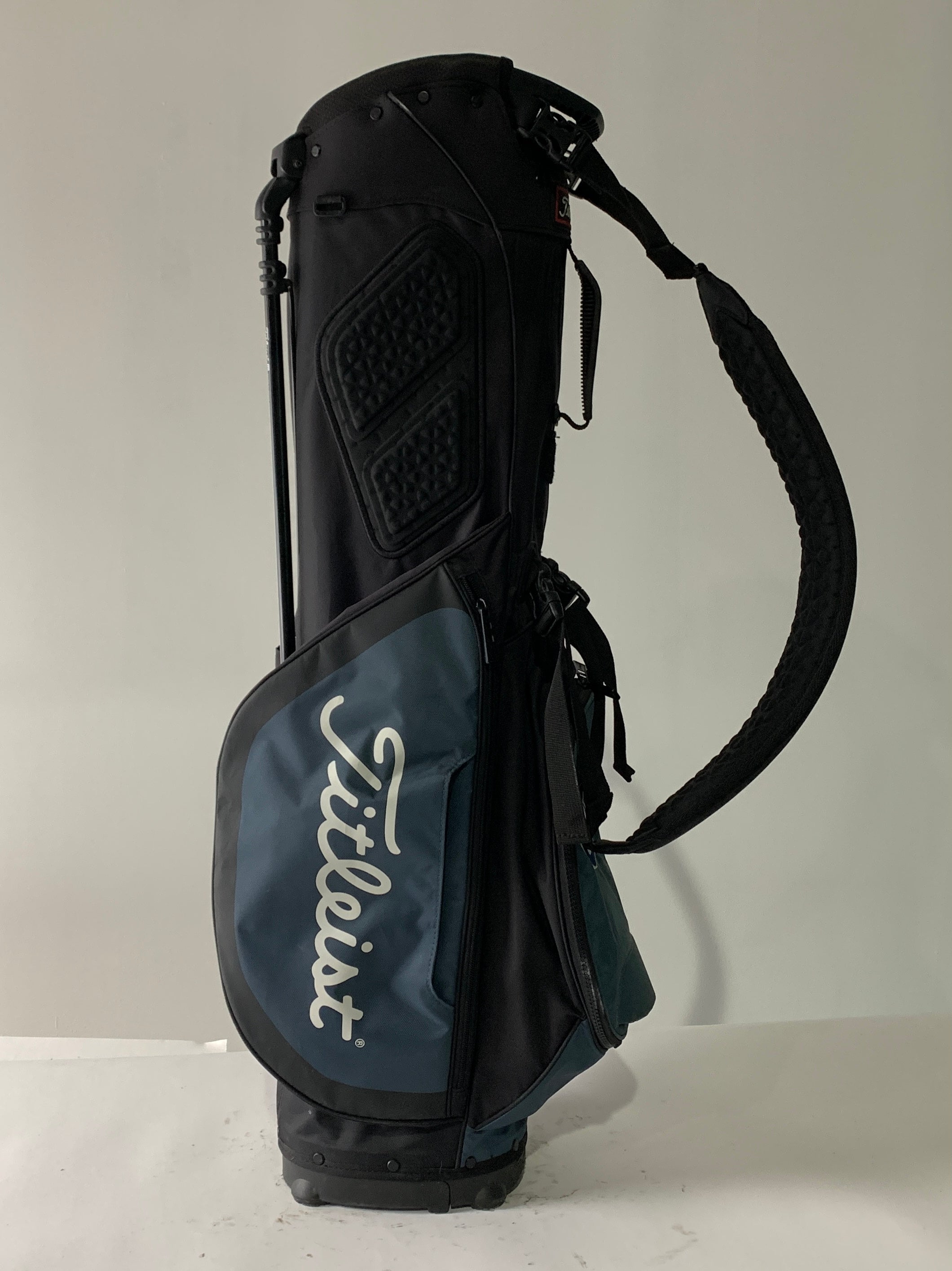 Titleist Players 4 Stand Bag Blue 4-Way Divide Single Strap Golf Bag ...