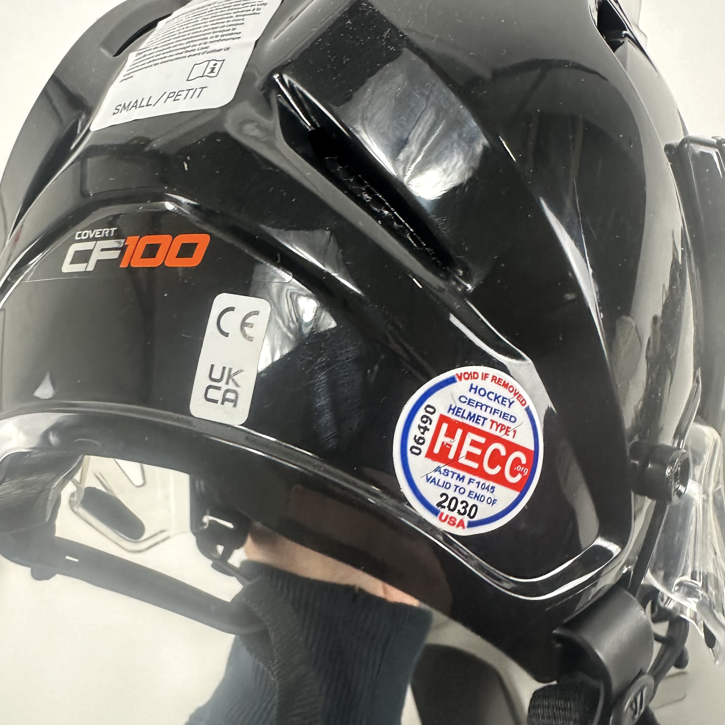 Brand New Black Warrior Covert CF 100 Helmet - Small | SidelineSwap