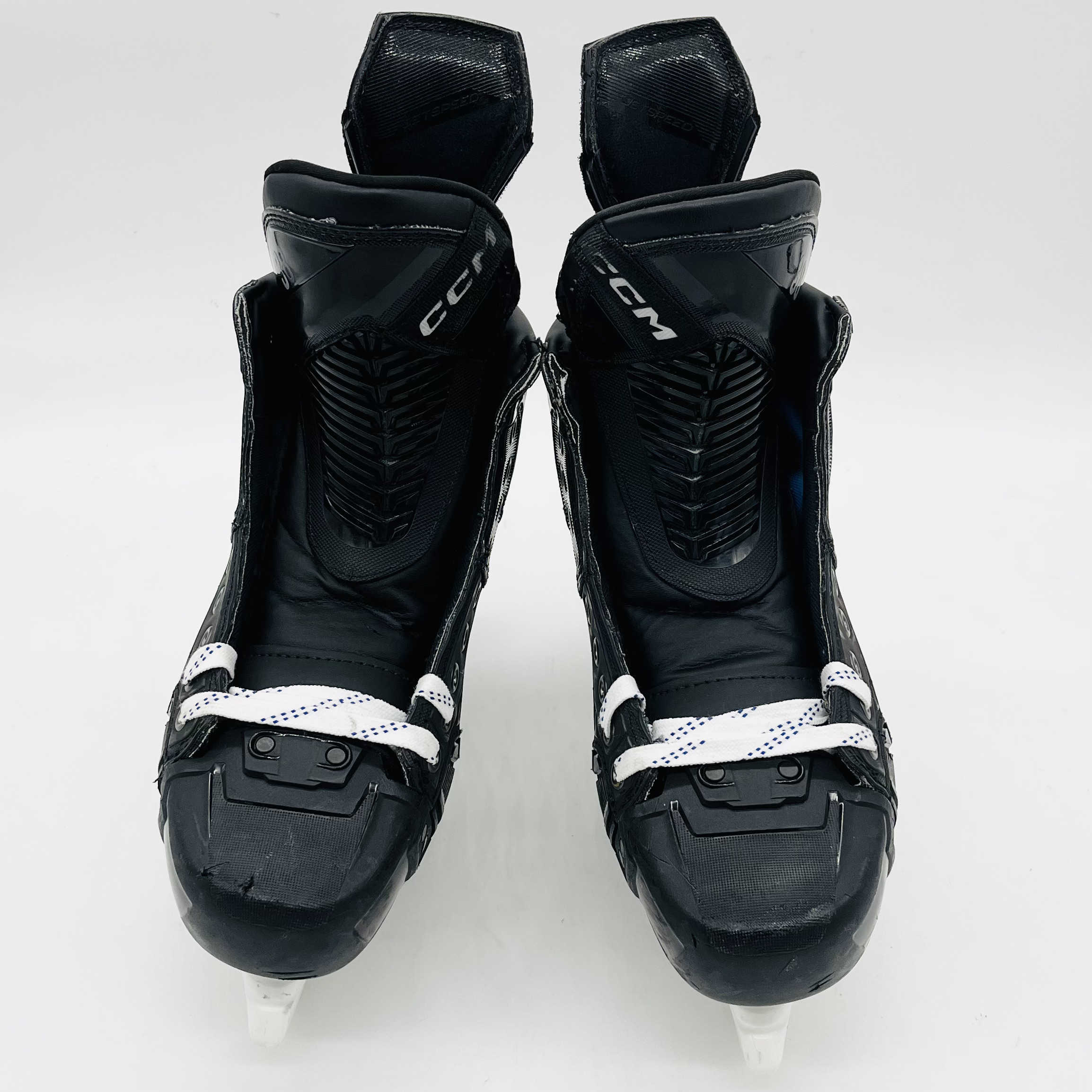 Custom Black CCM Jetspeed FT6 Pro Hockey Skates-7 1/2 D/A-263 Tuuks ...