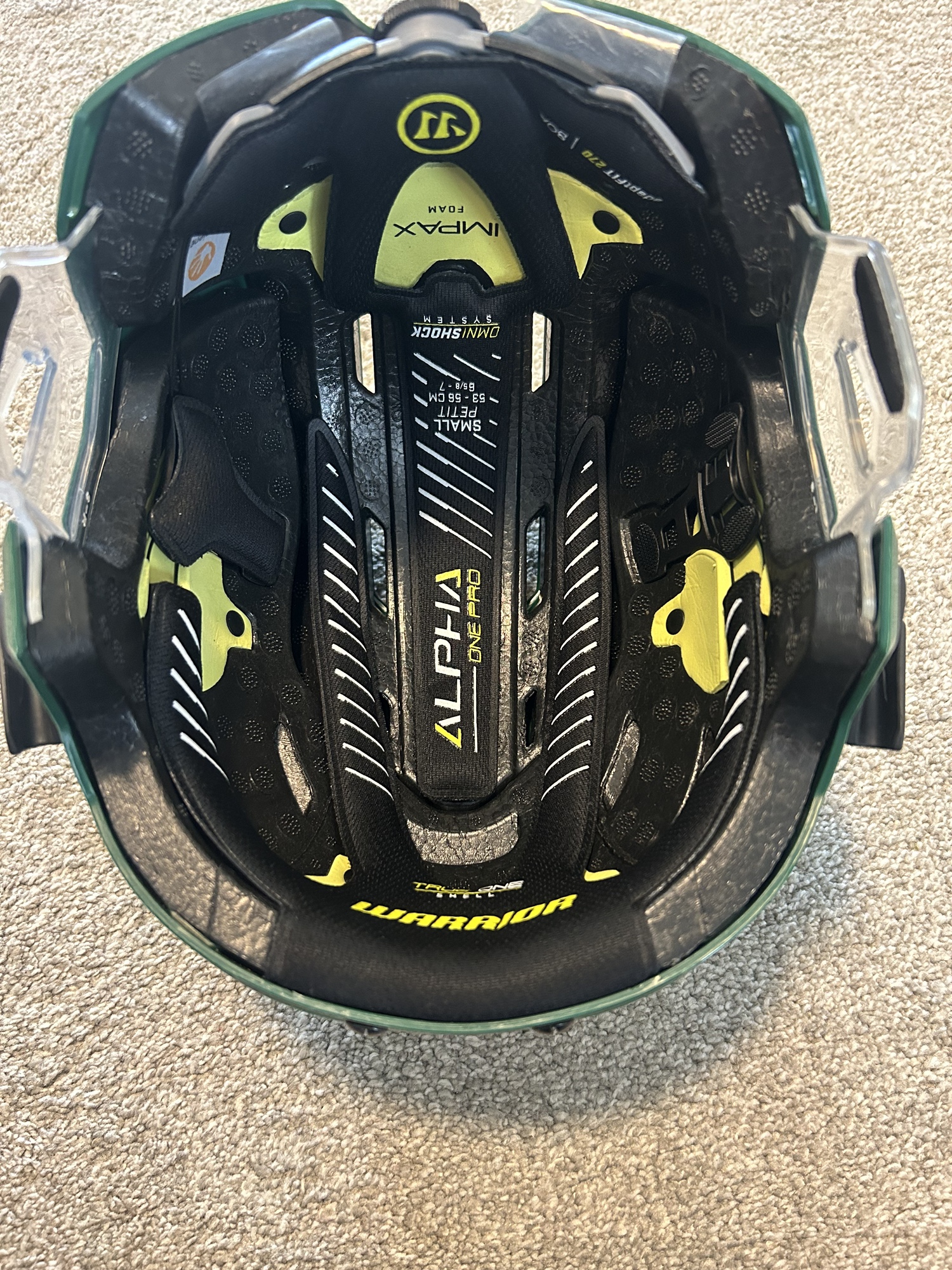 New Small Warrior Alpha One Pro Helmet | SidelineSwap
