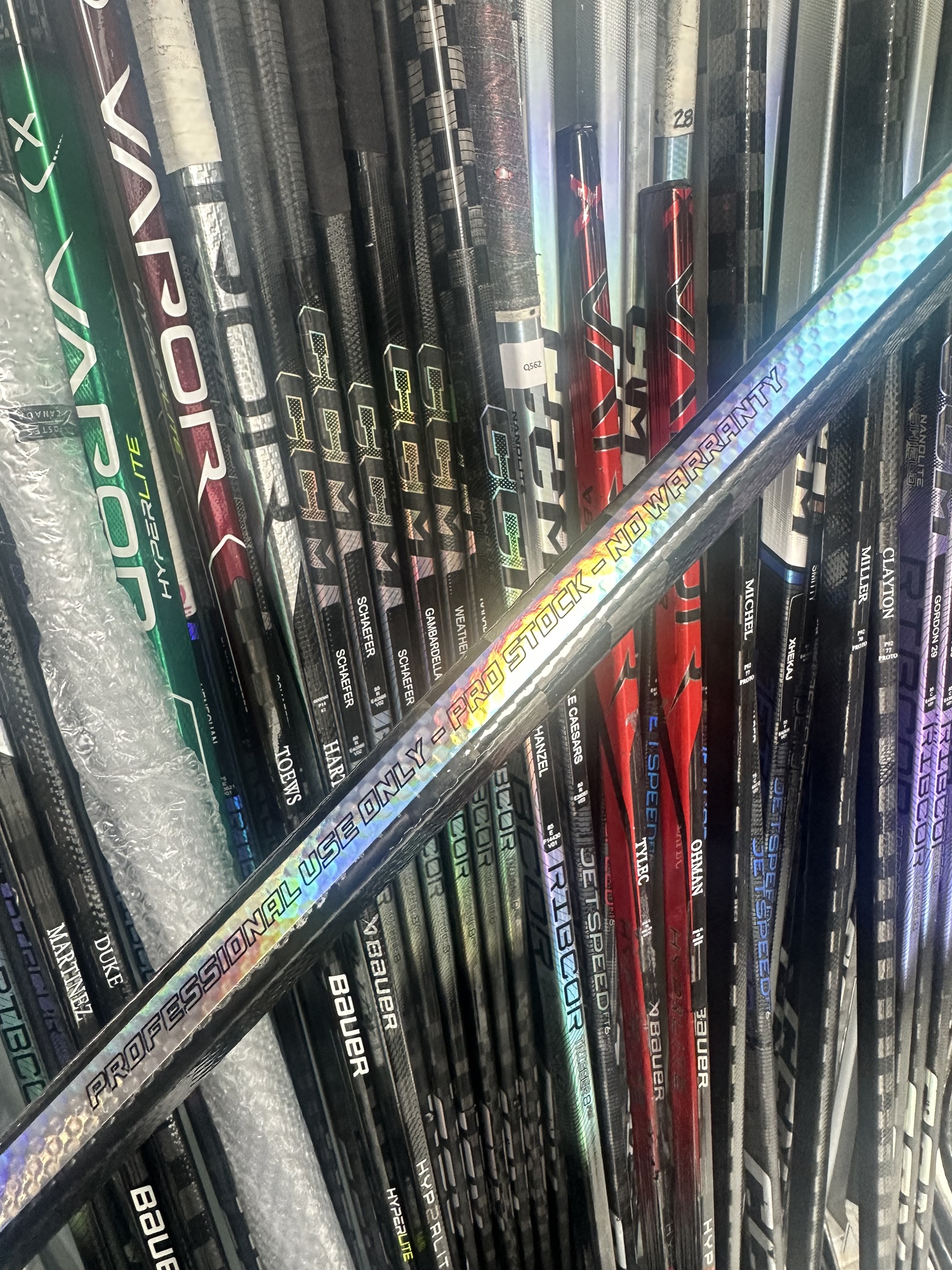 Proto-R Hockey Stick Senior Left Handed P92 70 Flex Pro Stock Blackout ...